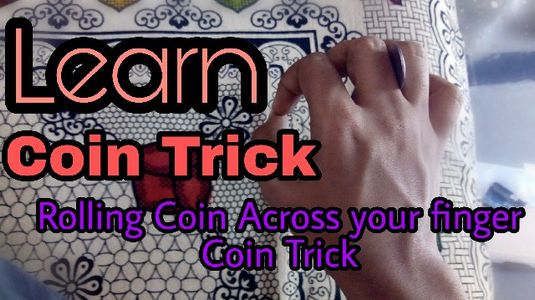 Rolling Coin Across Your Fingers! Coin Trick : 5 Steps - Instructables