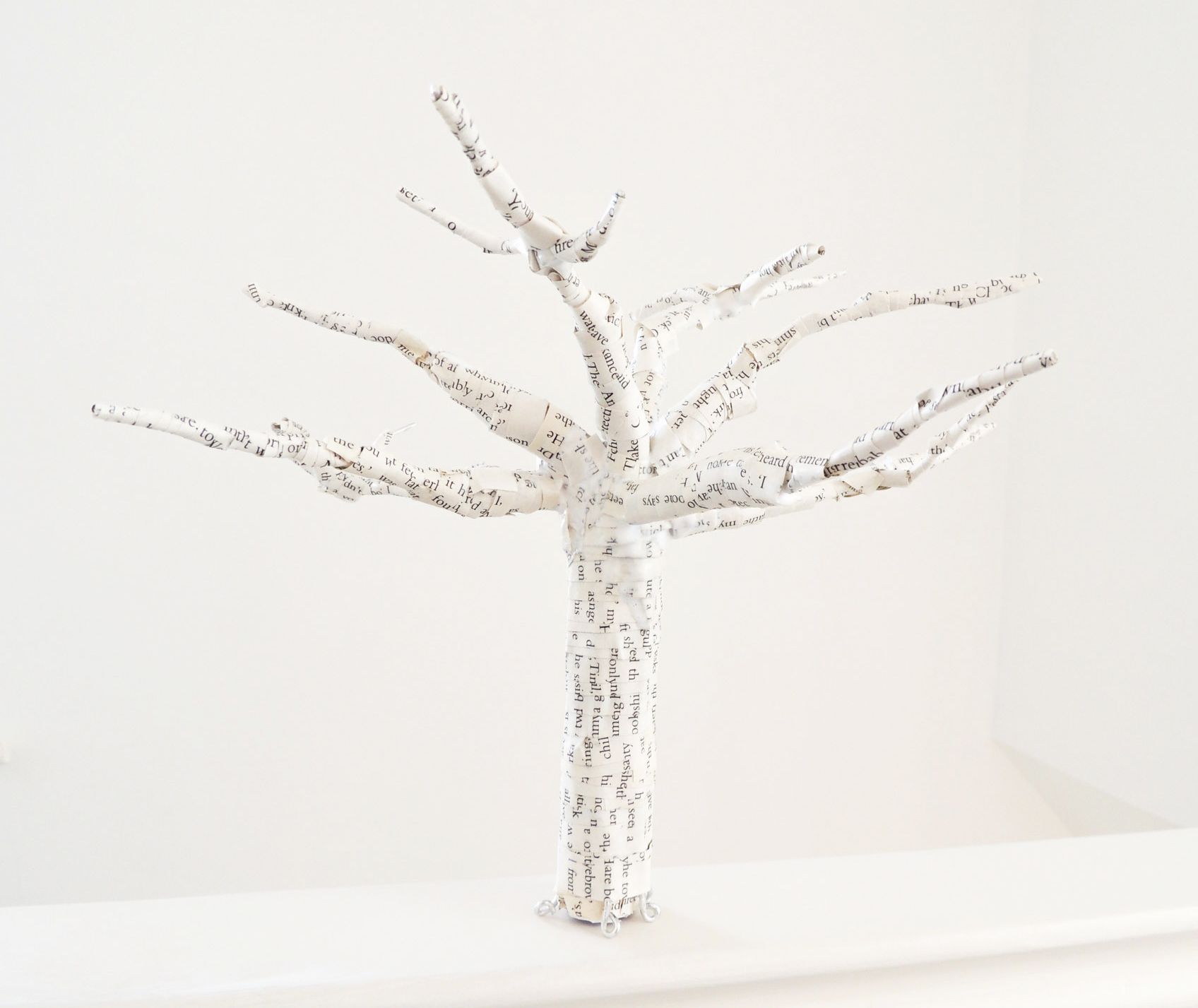 3D Book Page Tree Sculpture : 9 Steps (with Pictures) - Instructables