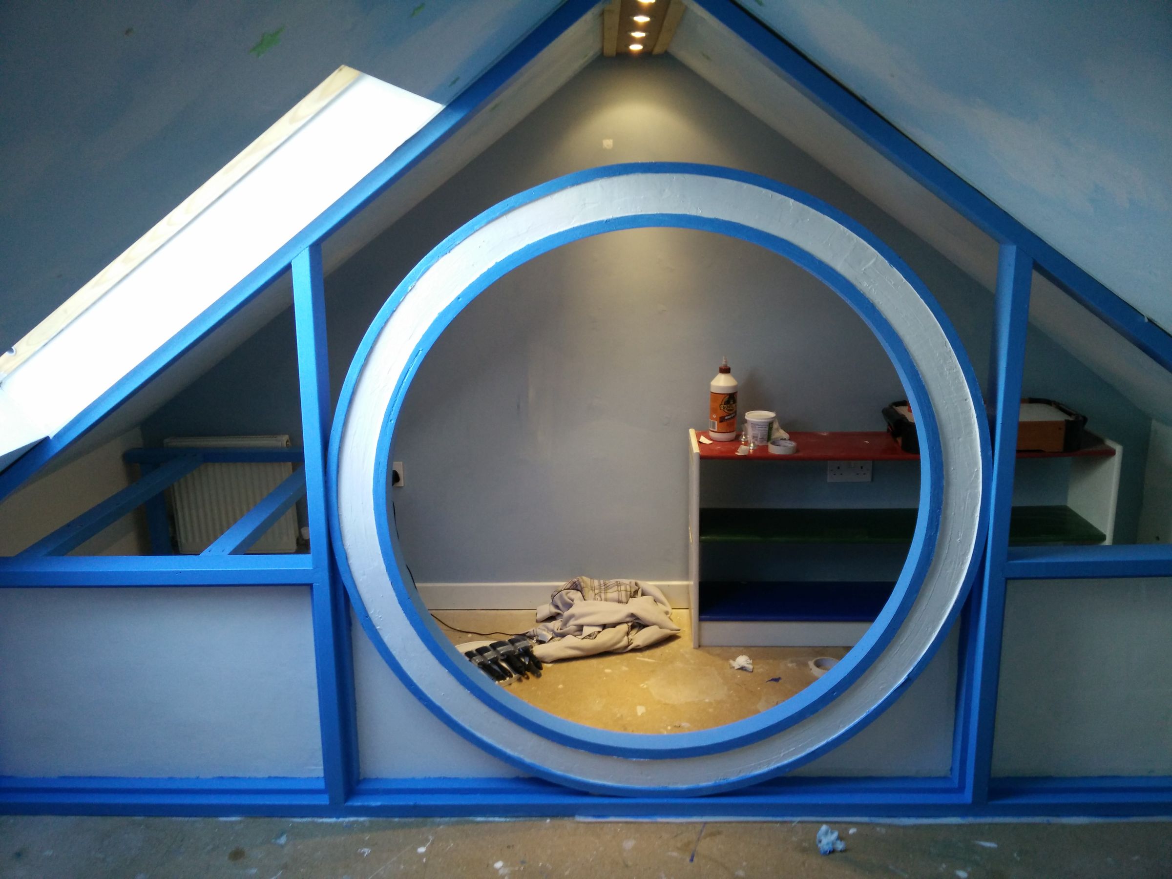 The Giant Plywood Portal (1½m Across) : 5 Steps (with Pictures ...