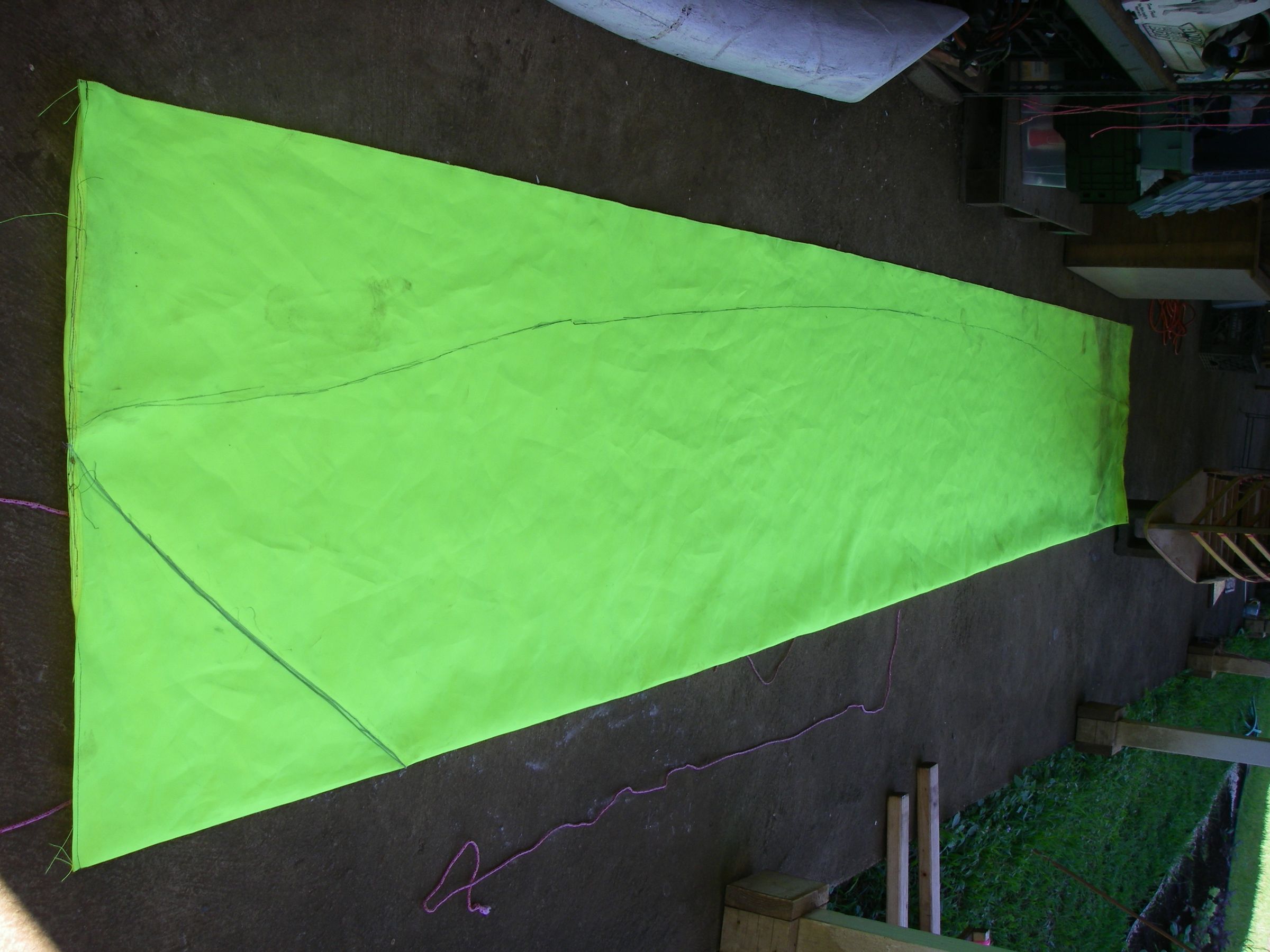 Sailing Canoe Chapter 7: Sew a Skin Over the Hull Skeleton and Seal It ...