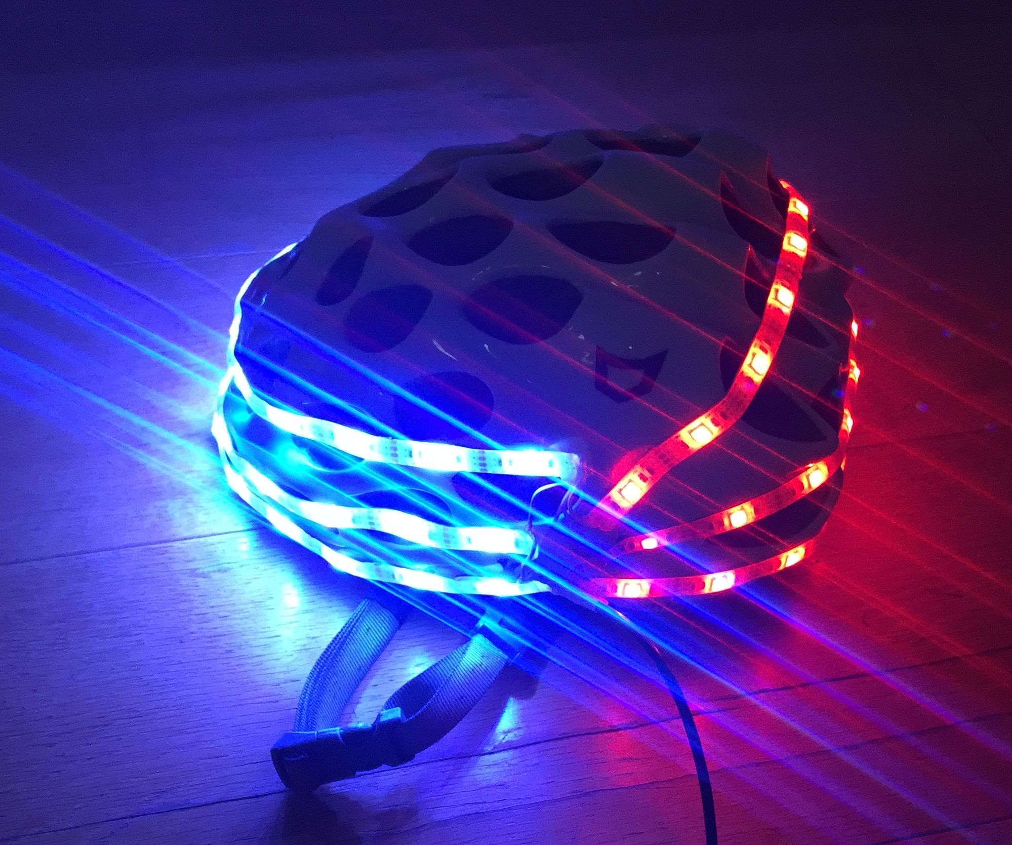 LED Cycle Helmet - Instructables