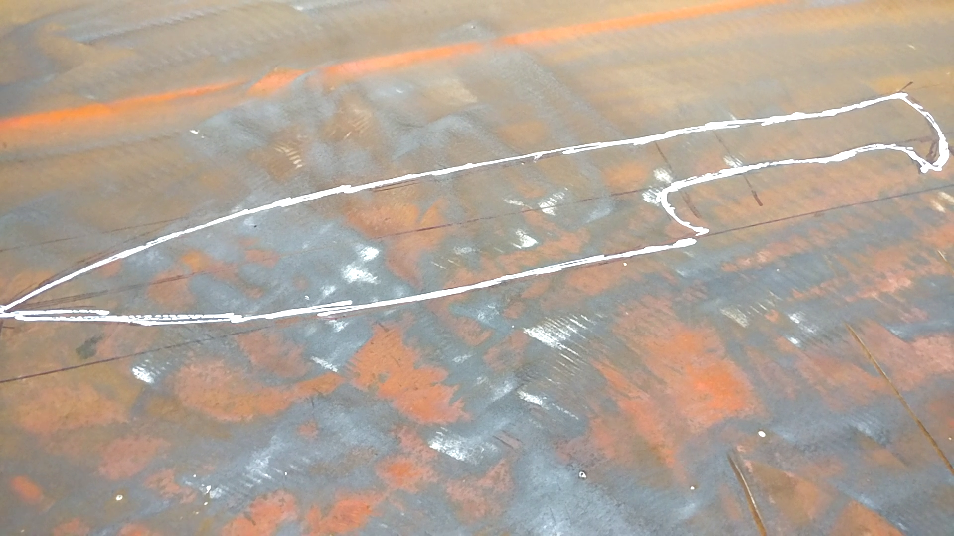 Chefs Knife From Welding Electrodes : 12 Steps (with Pictures ...