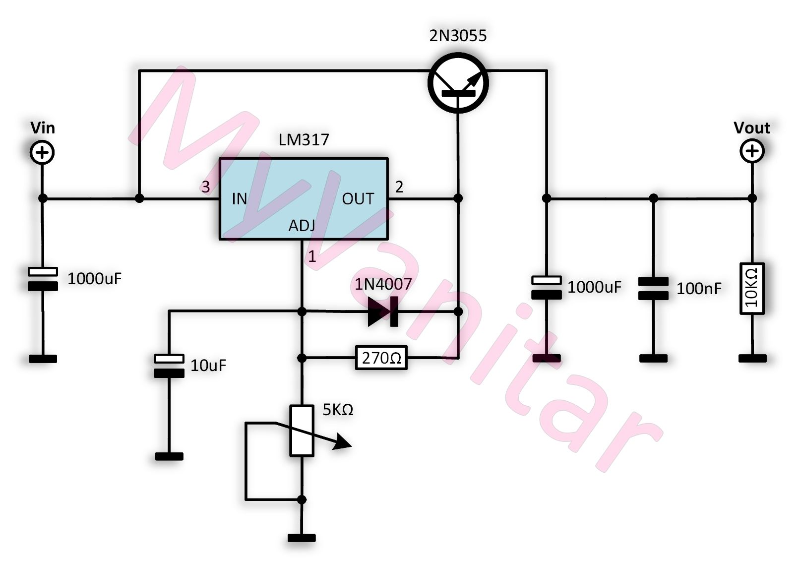 LM317 Current Boosting Secrets! : 4 Steps - Instructables