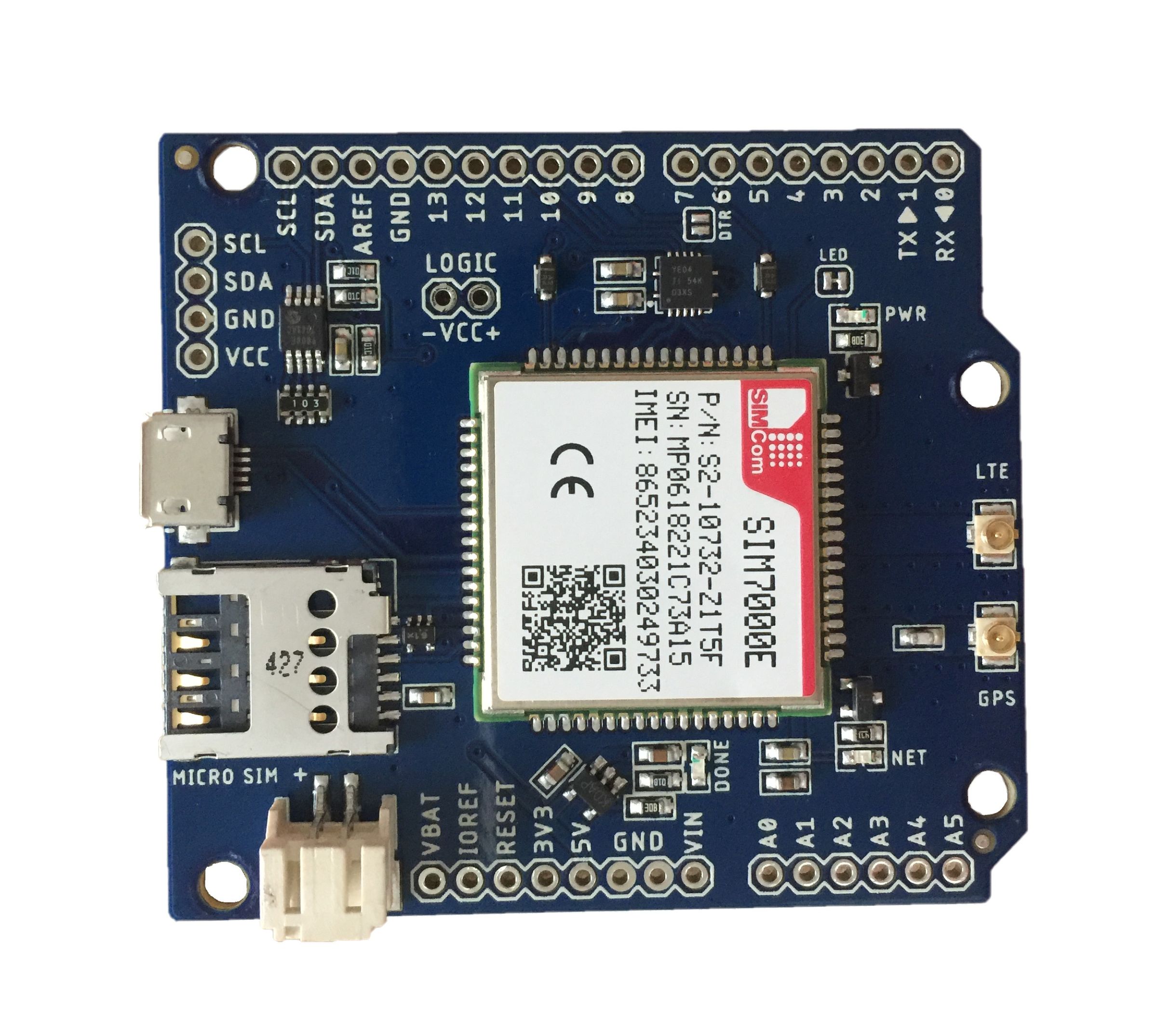 Botletics LTE CAT-M/NB-IoT + GPS Shield for Arduino : 10 Steps (with ...