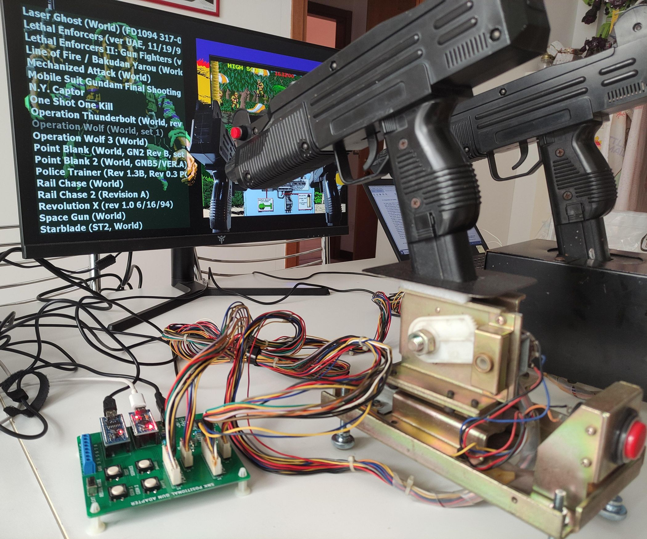 SNK Positional Gun Arcade Assembly Retrofit : 7 Steps - Instructables