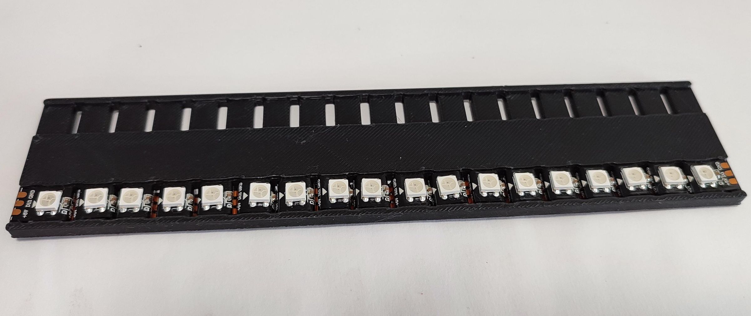 A Linear LED Clock for Your Desktop : 5 Steps (with Pictures ...