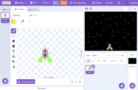 How to Code a Basic Retro Space Shooter on Scratch! : 7 Steps ...