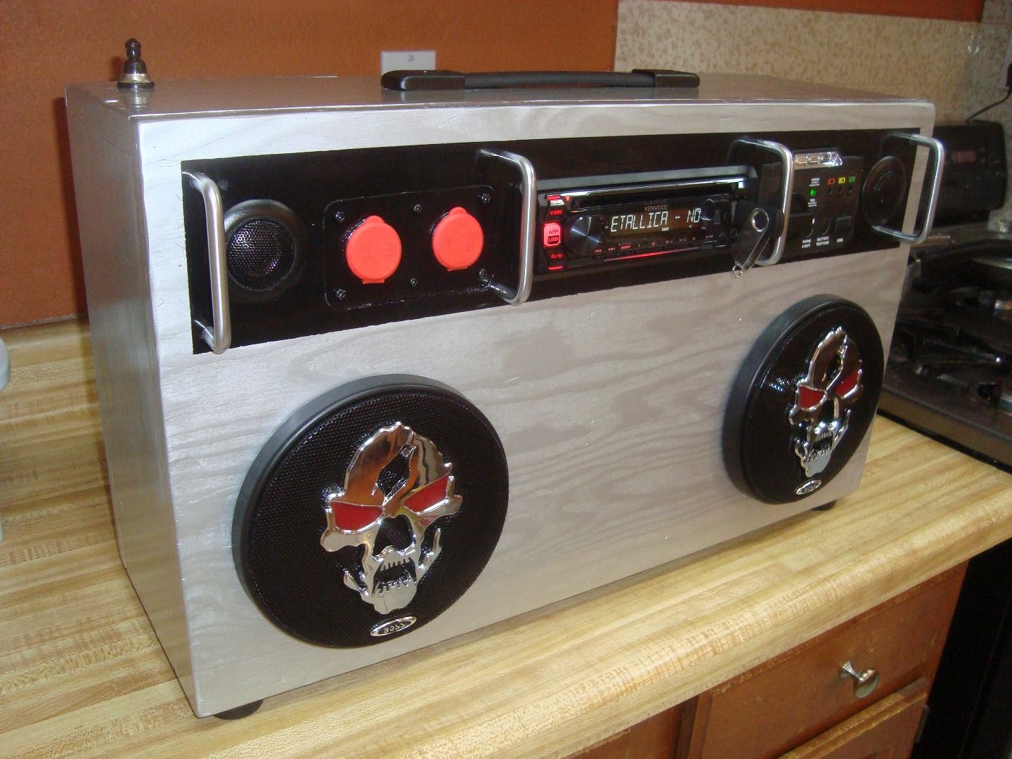 Boom Box for the Workshop, Tailgating, Etc. : 6 Steps (with Pictures ...