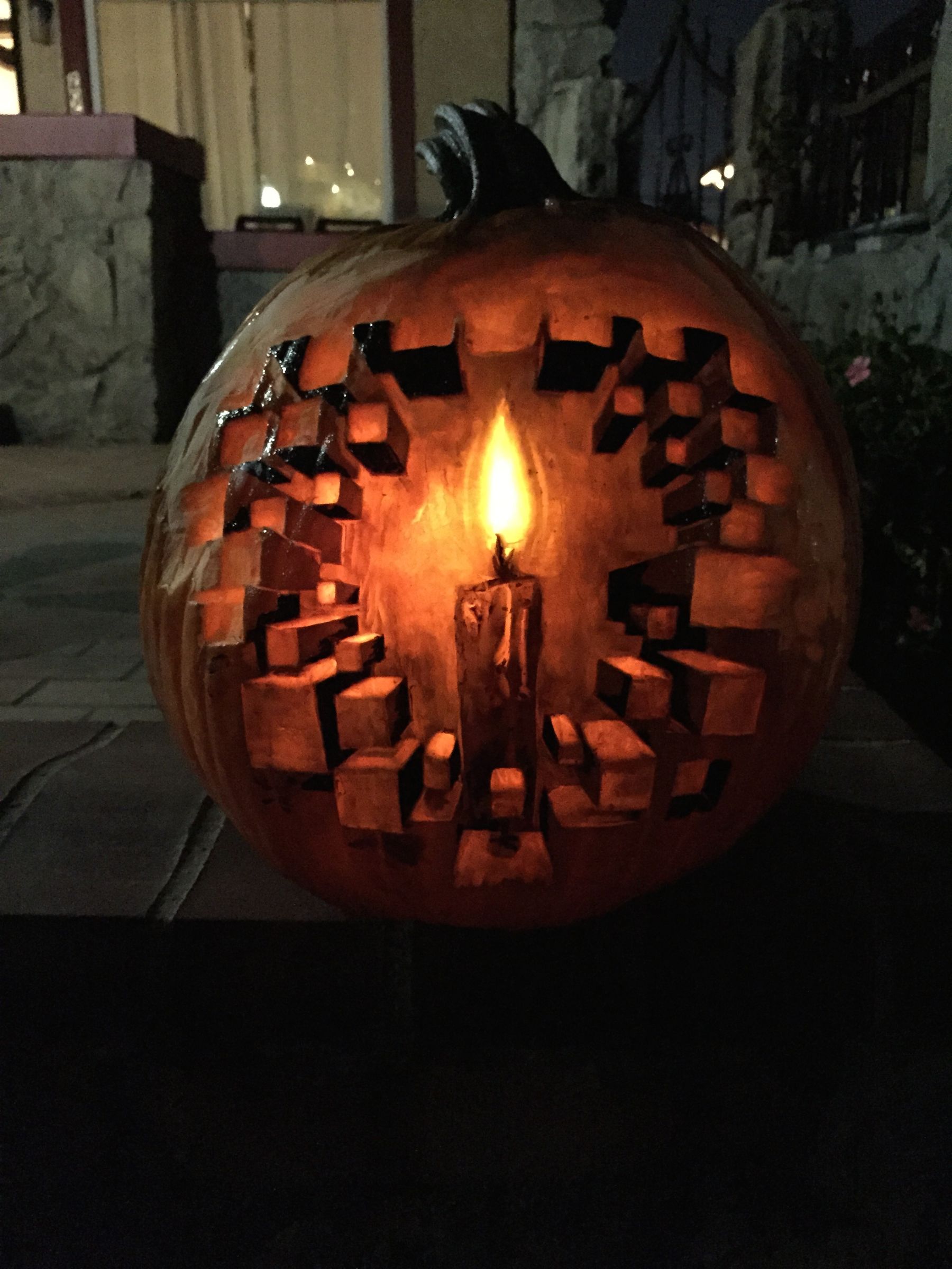 3D Optical Illusion Pumpkin Carving : 7 Steps (with Pictures ...