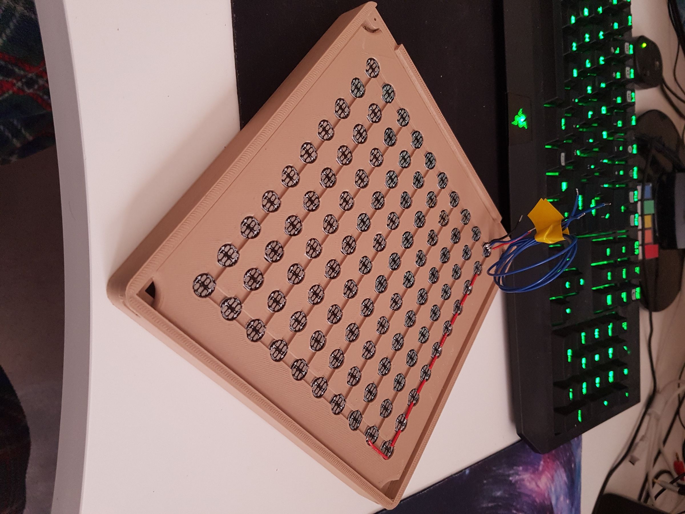 Design and 3D Print an RGB Word Clock : 13 Steps (with Pictures ...