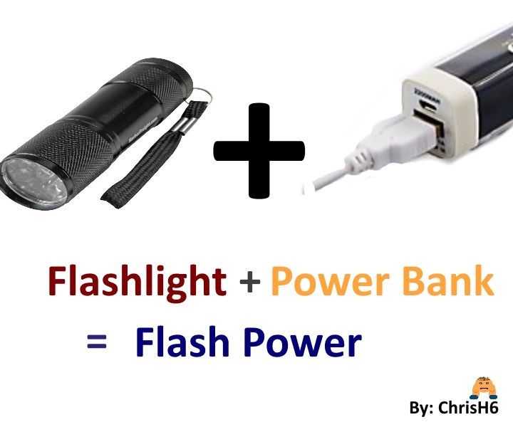 Rechargable Flashlight PowerBank : 8 Steps - Instructables