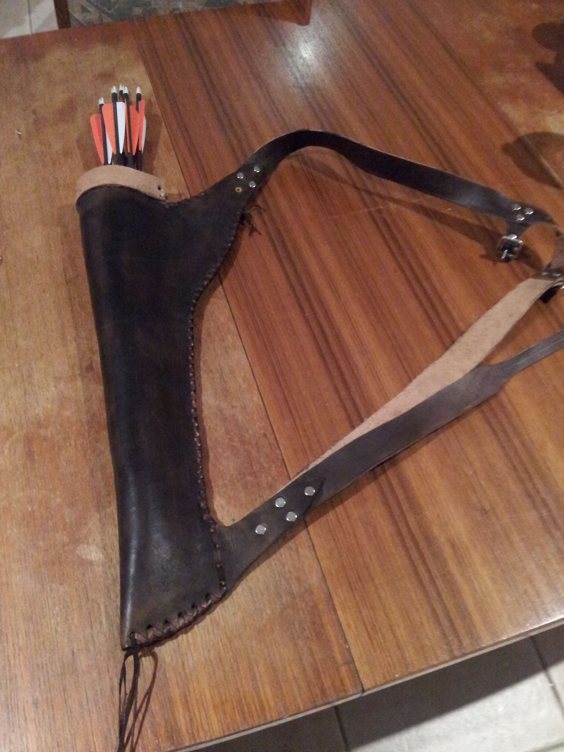 Archery Back Quiver : 12 Steps (with Pictures) - Instructables