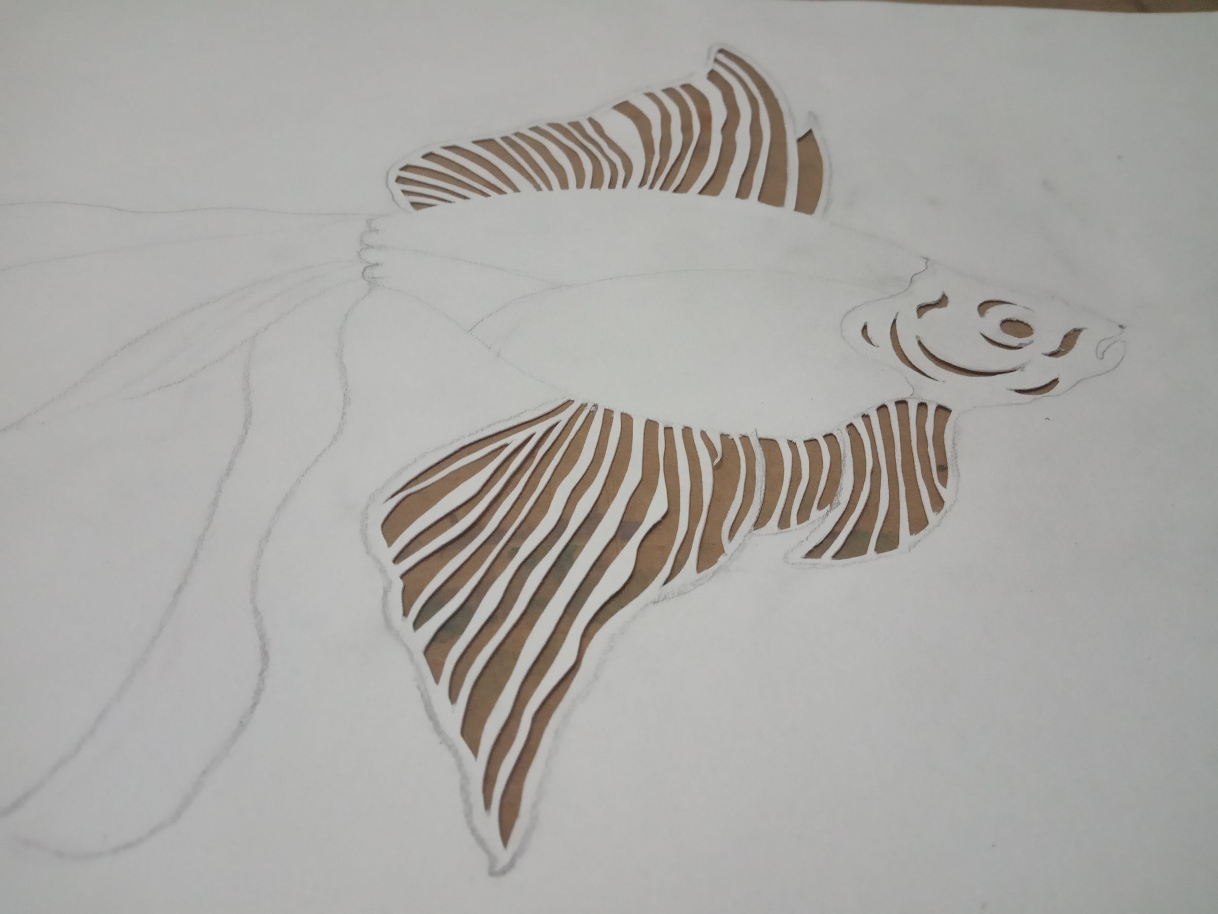 PaperCut- Fish : 3 Steps (with Pictures) - Instructables