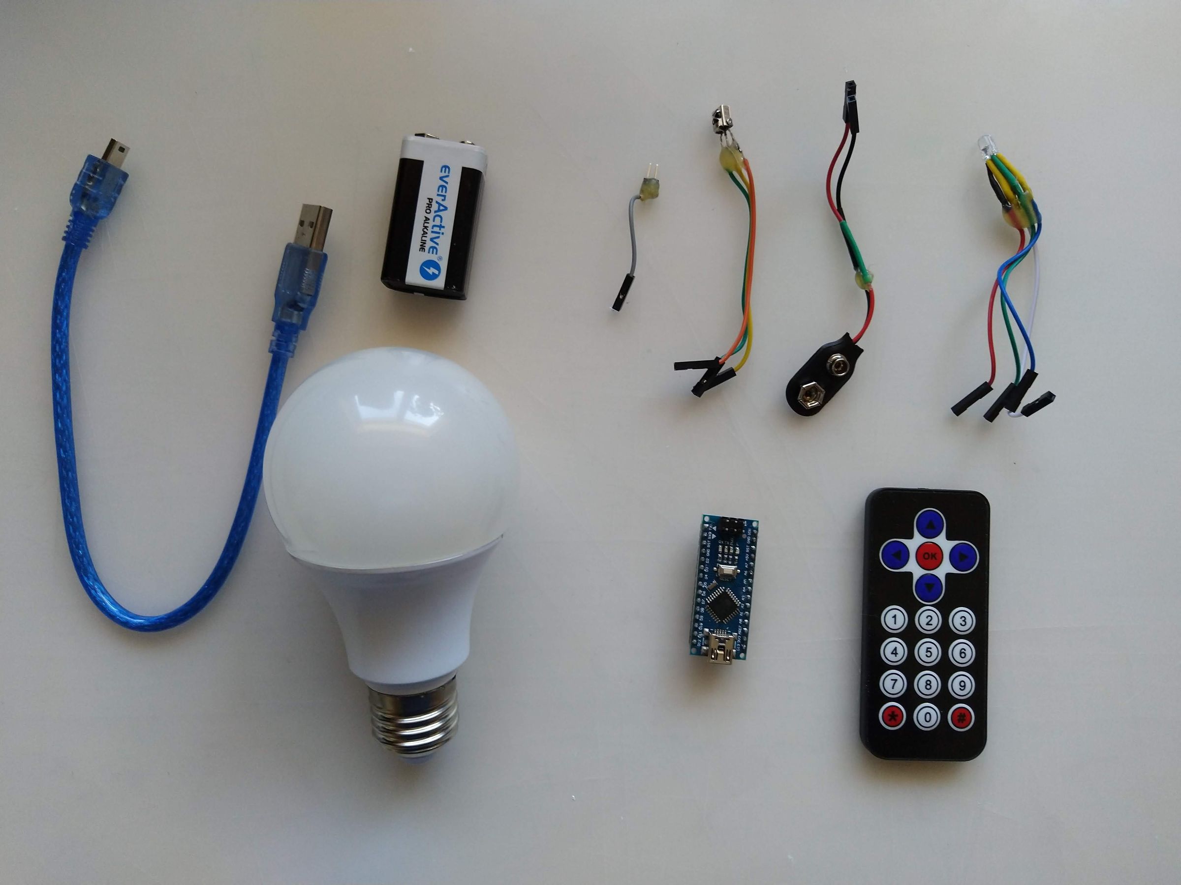 Homemade Rgb Light Bulb 4 Steps Instructables