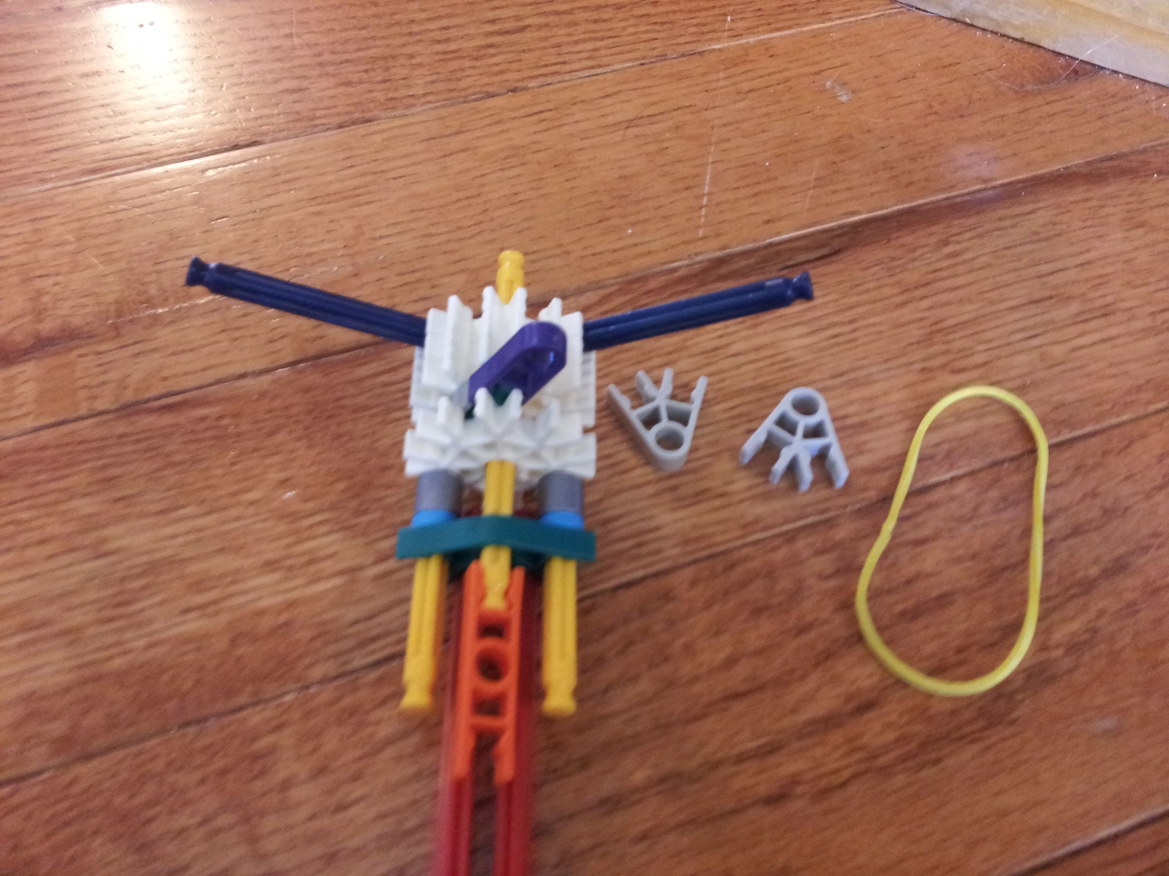 How to Make a Mini K'NEX Crossbow Turret : 4 Steps - Instructables