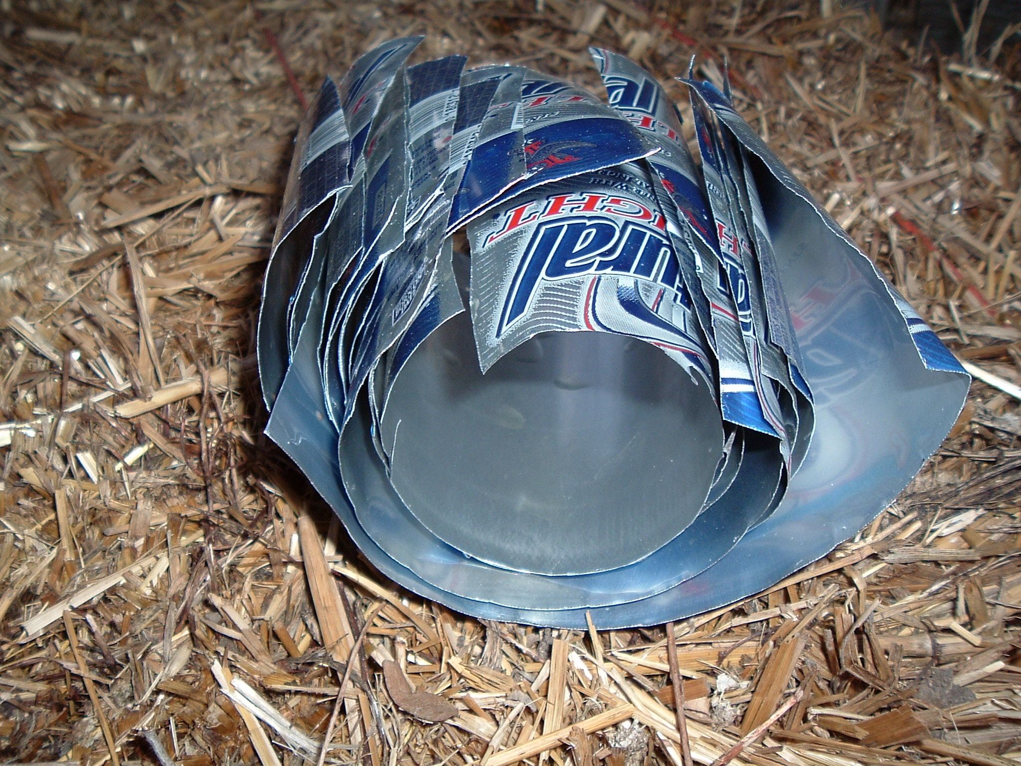 Make Shingles and Siding Out of Aluminum Cans (Beer Can Roof) : 8 Steps ...