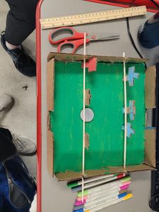 Cardboard FoosBall - Instructables