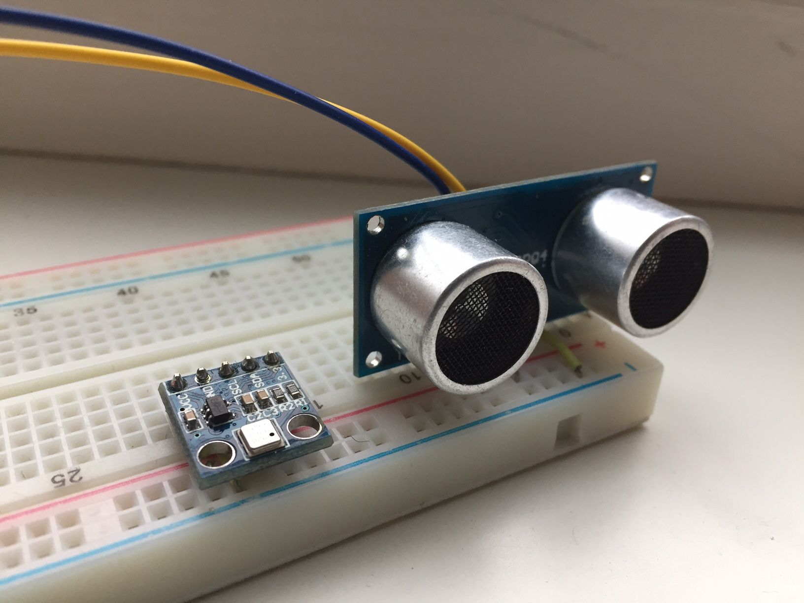 Temperature Compensated Ultrasonic Range Finder With Arduino (with ...