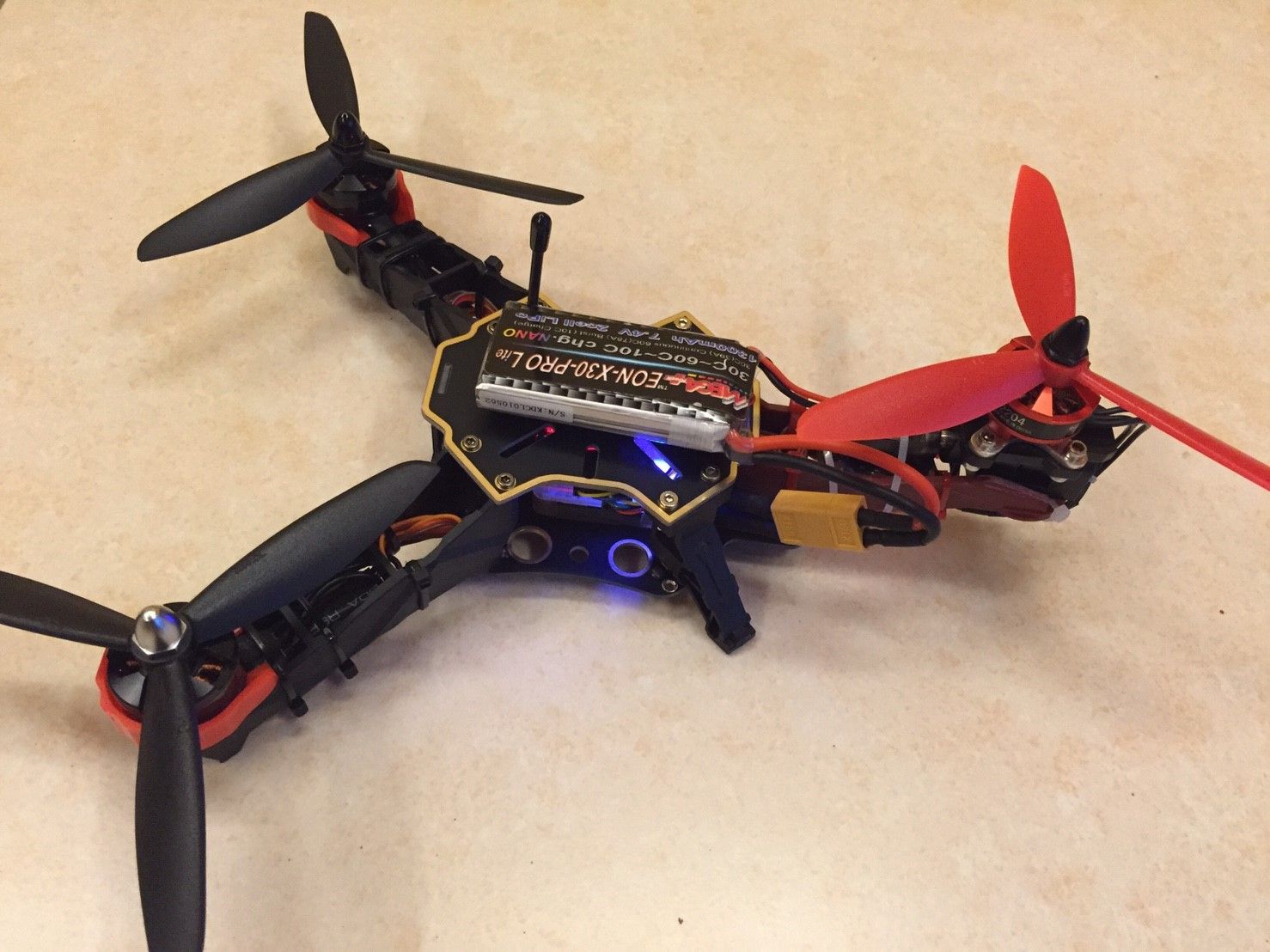 Y220 - Mini Tricopter (Quadcopter Frame Transformed) : 7 Steps (with ...