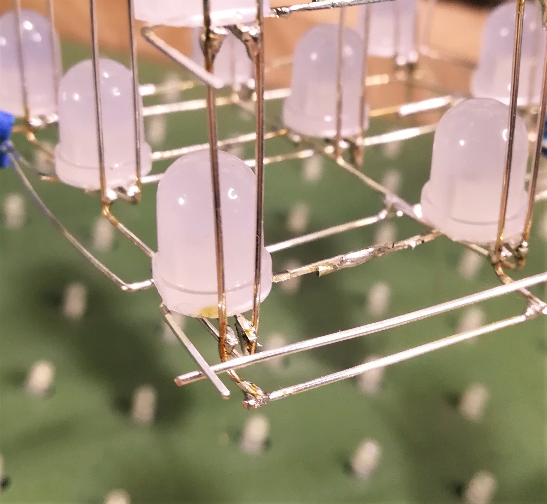 Simple Arduino RGB LED Cube (3x3x3) : 18 Steps (with Pictures ...