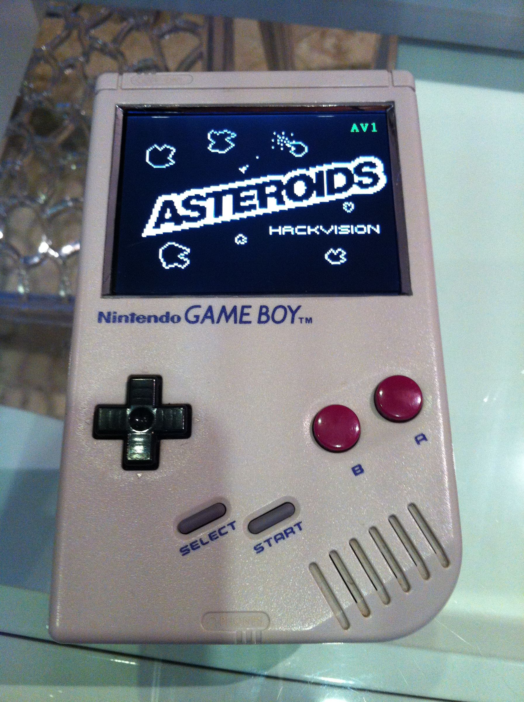 Gameboy Hack Into Hackvison ATMEGA Portable Video Game System ...