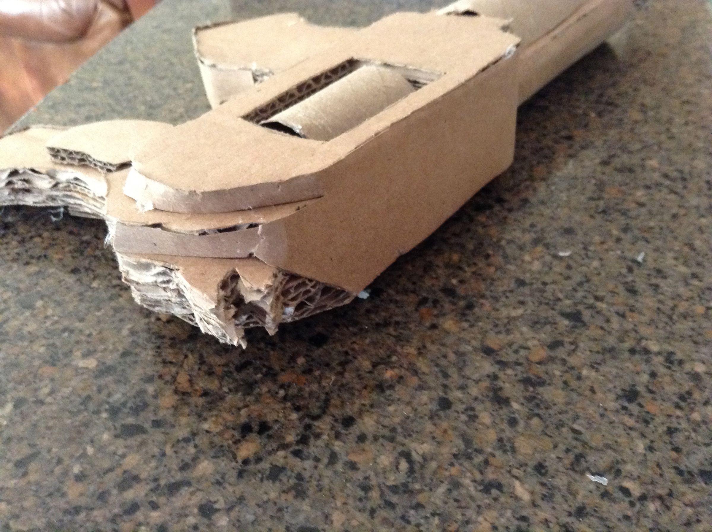 3D Cardboard Gun Model : 10 Steps (with Pictures) - Instructables
