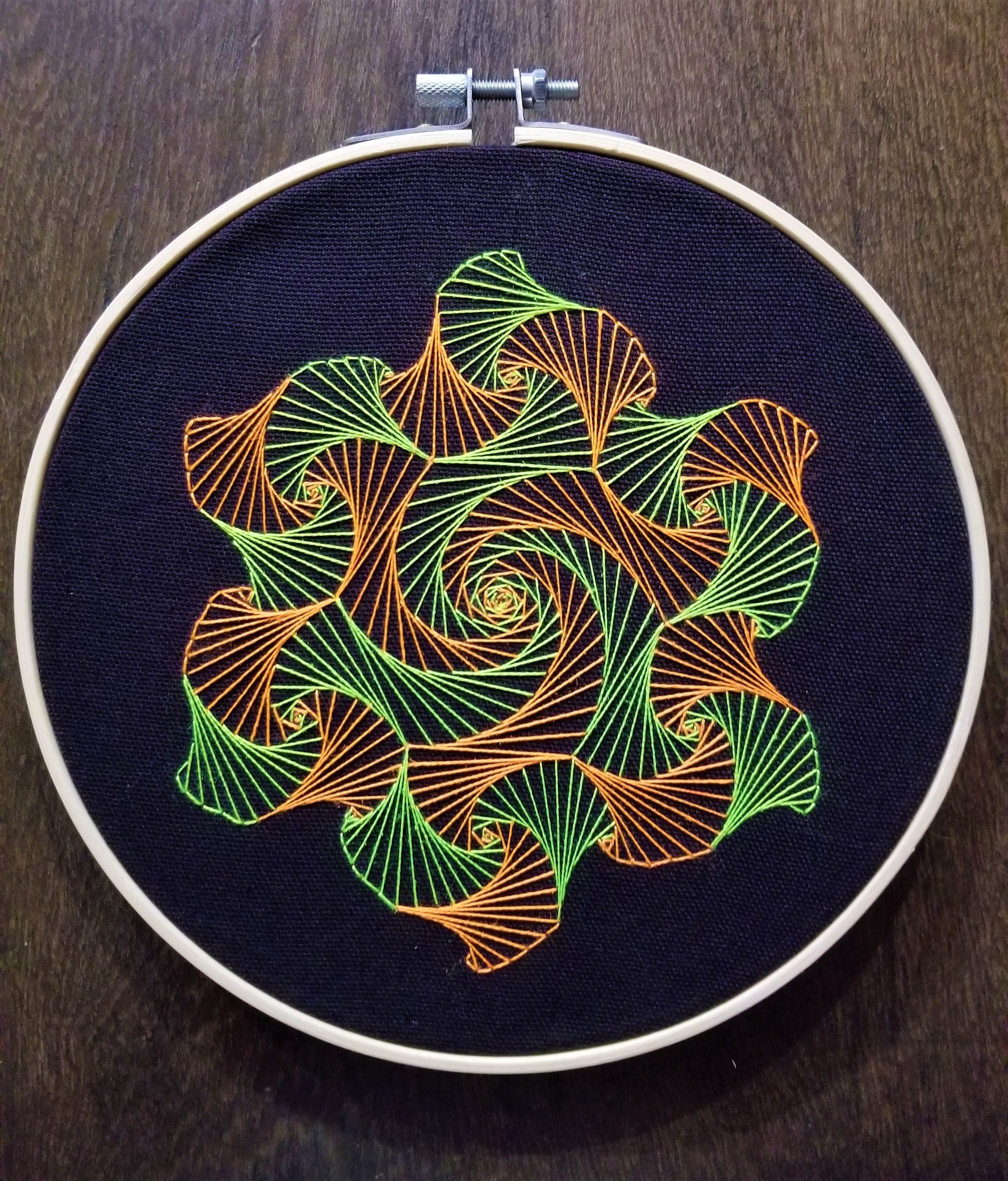 Parabolic Curve Art Embroidery : 8 Steps (with Pictures) - Instructables