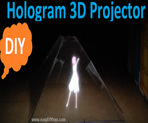 Hologram 3d Projector 3 Steps Instructables
