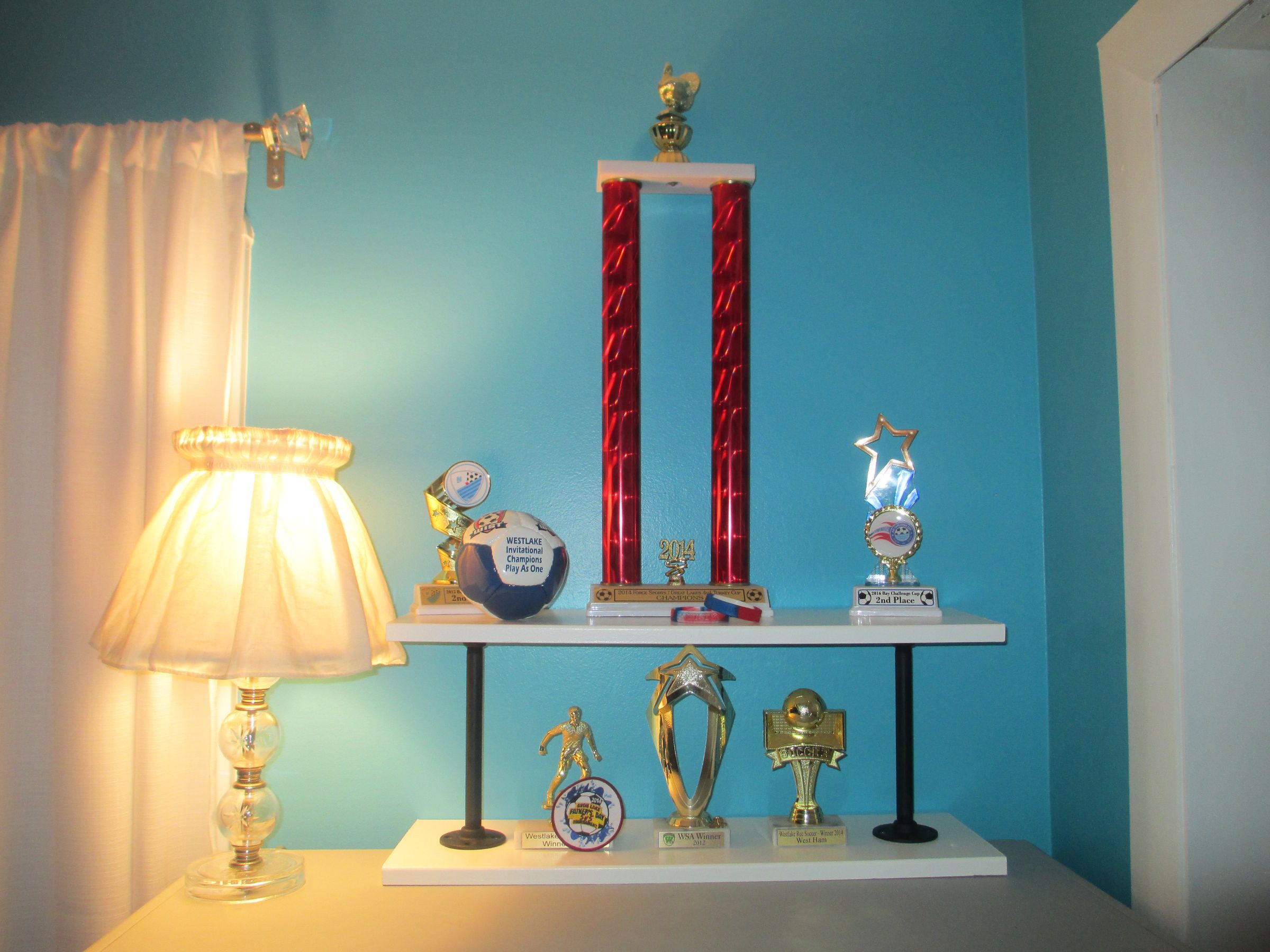 GLOWING 5 Tier Desktop Pipe Shelving : 13 Steps (with Pictures ...