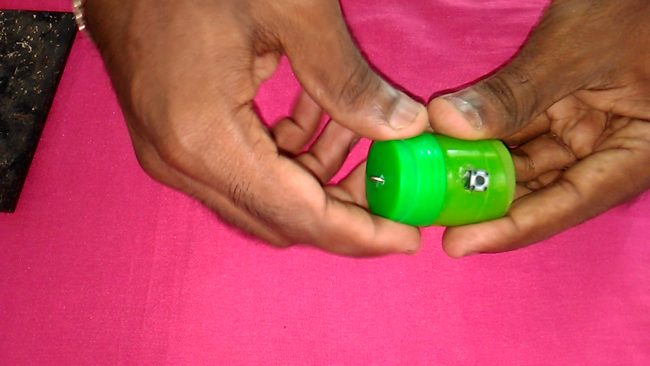 How to Make Mini Key Chain With Torch From Waste Plastic Bottle : 6 ...