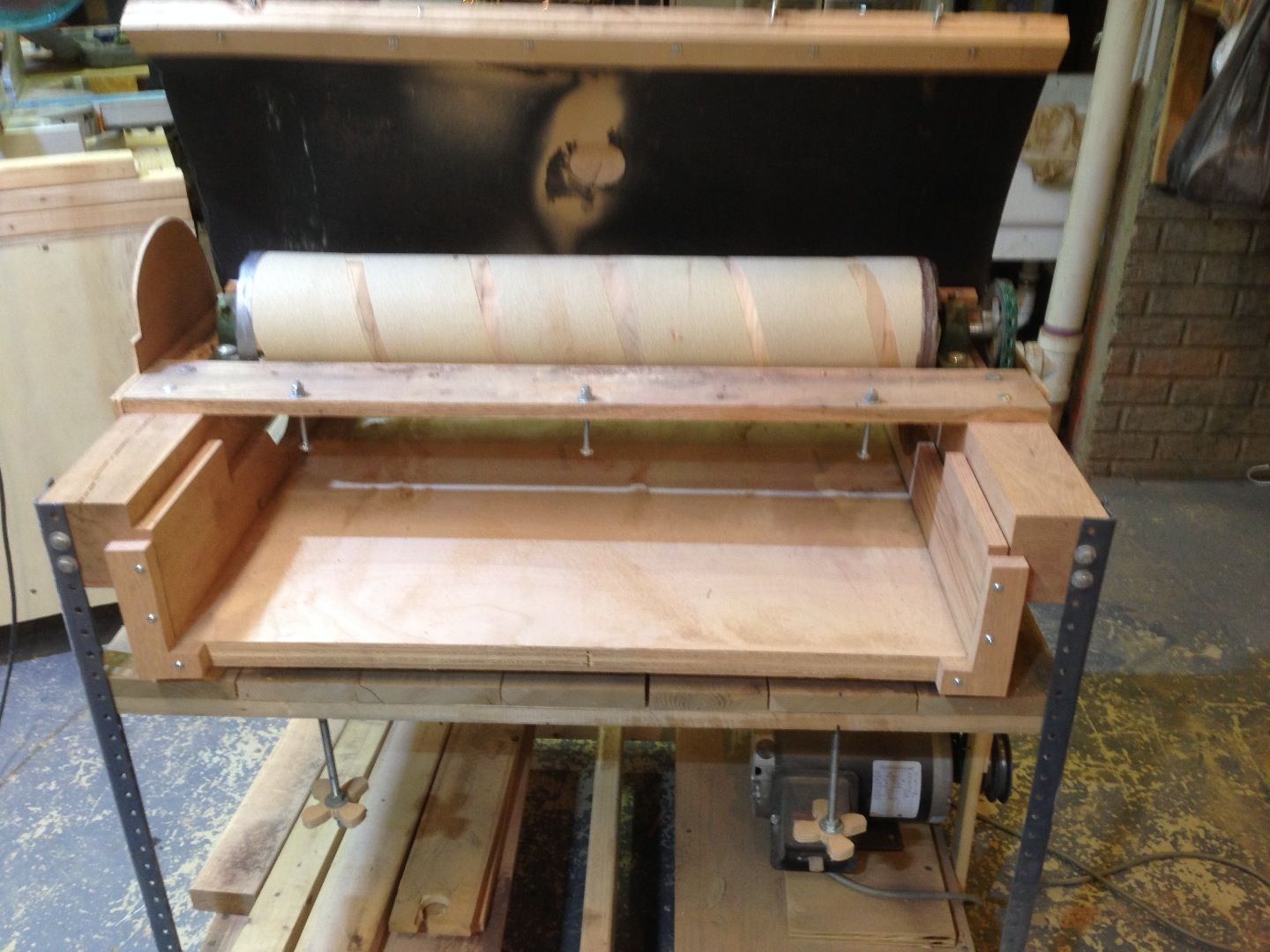 Making a 28 Inch Wide Sander/Planer : 13 Steps (with Pictures ...
