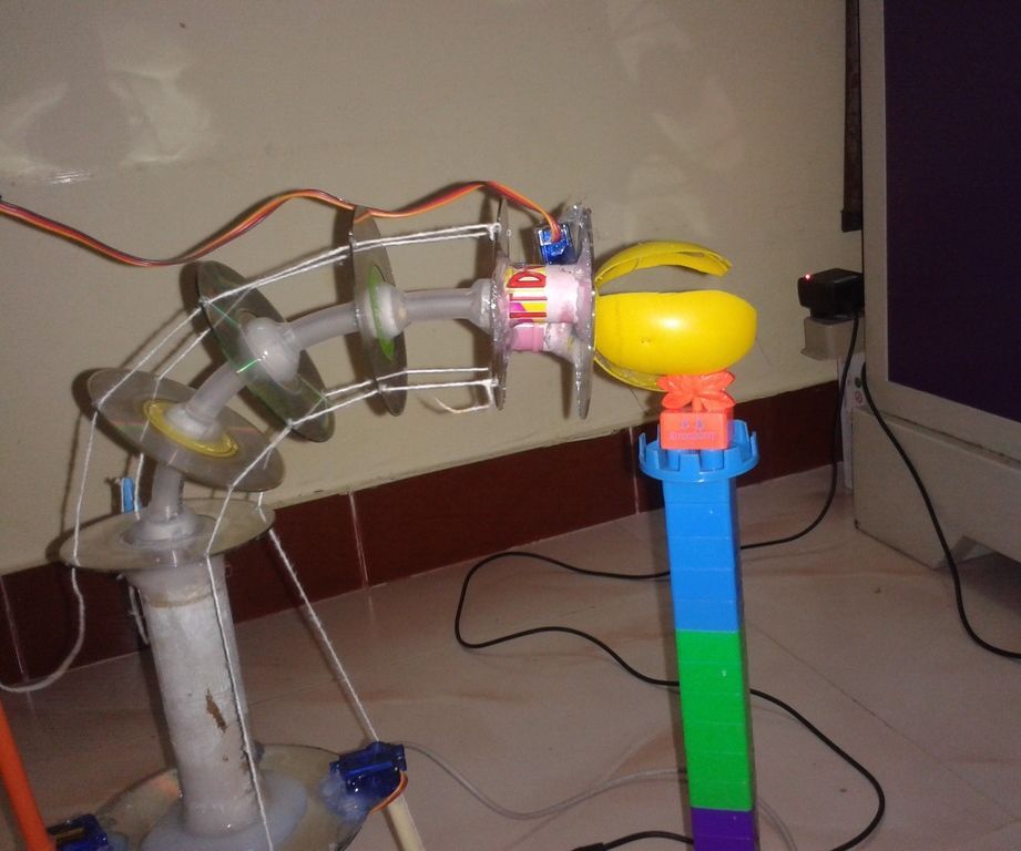 BT Mobile Ctrl Trunk Robotic Arm Using String : 16 Steps (with Pictures ...