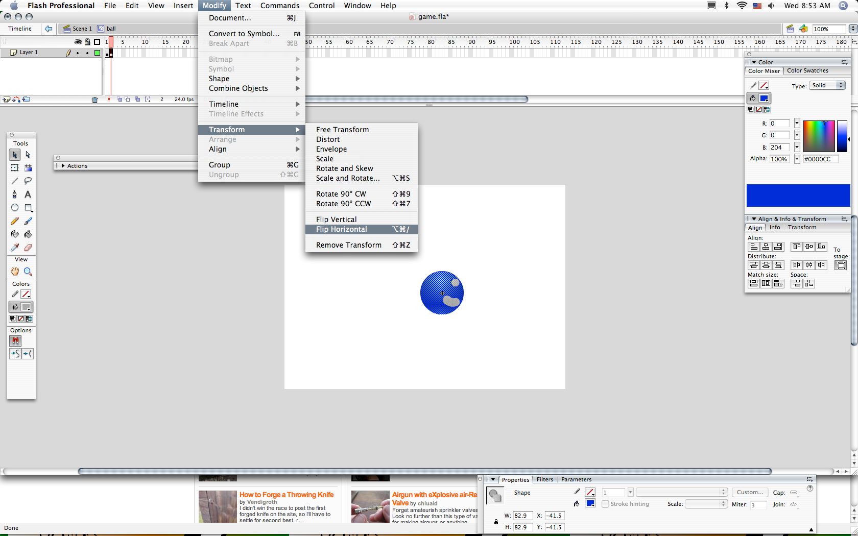 Creating Your First Game: Part 2: Boundaries and Character Flipping : 4 ...
