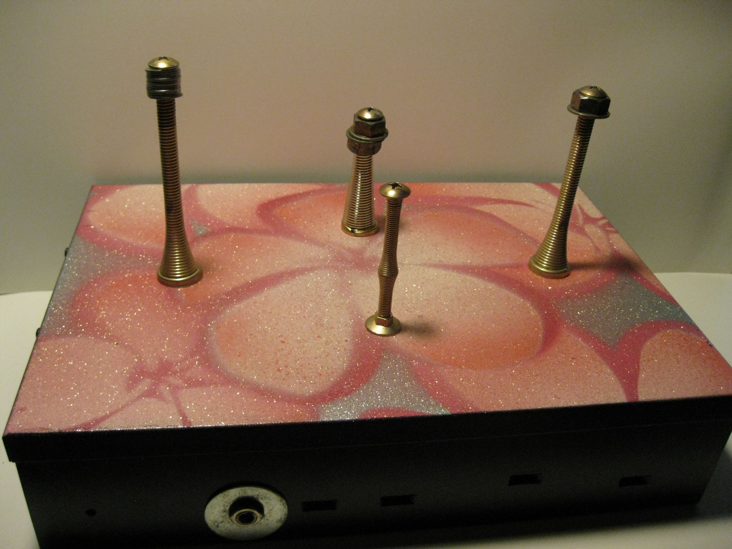 The Spring Bouquet- a Super Cheap DIY Spooky Sound Effects Device. : 6 ...