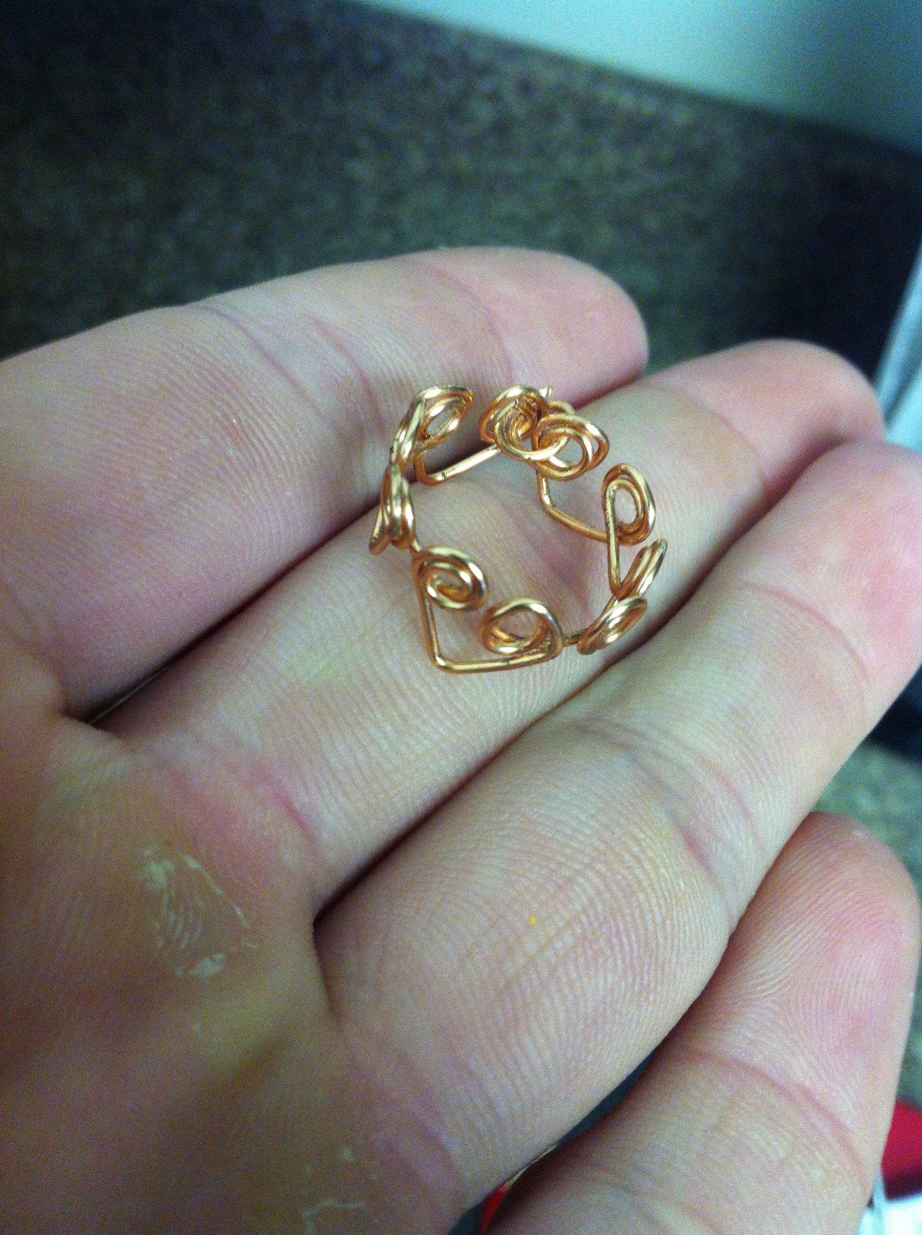 DIY Heart Wrapped Ring : 6 Steps (with Pictures) - Instructables