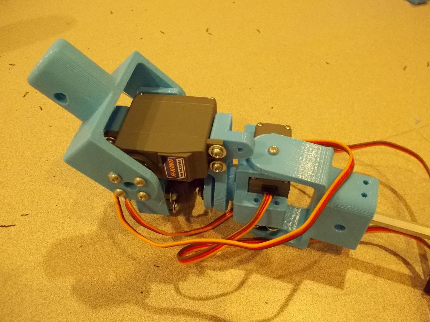 ASPIR: Full-Size 3D-Printed Humanoid Robot : 80 Steps (with Pictures ...