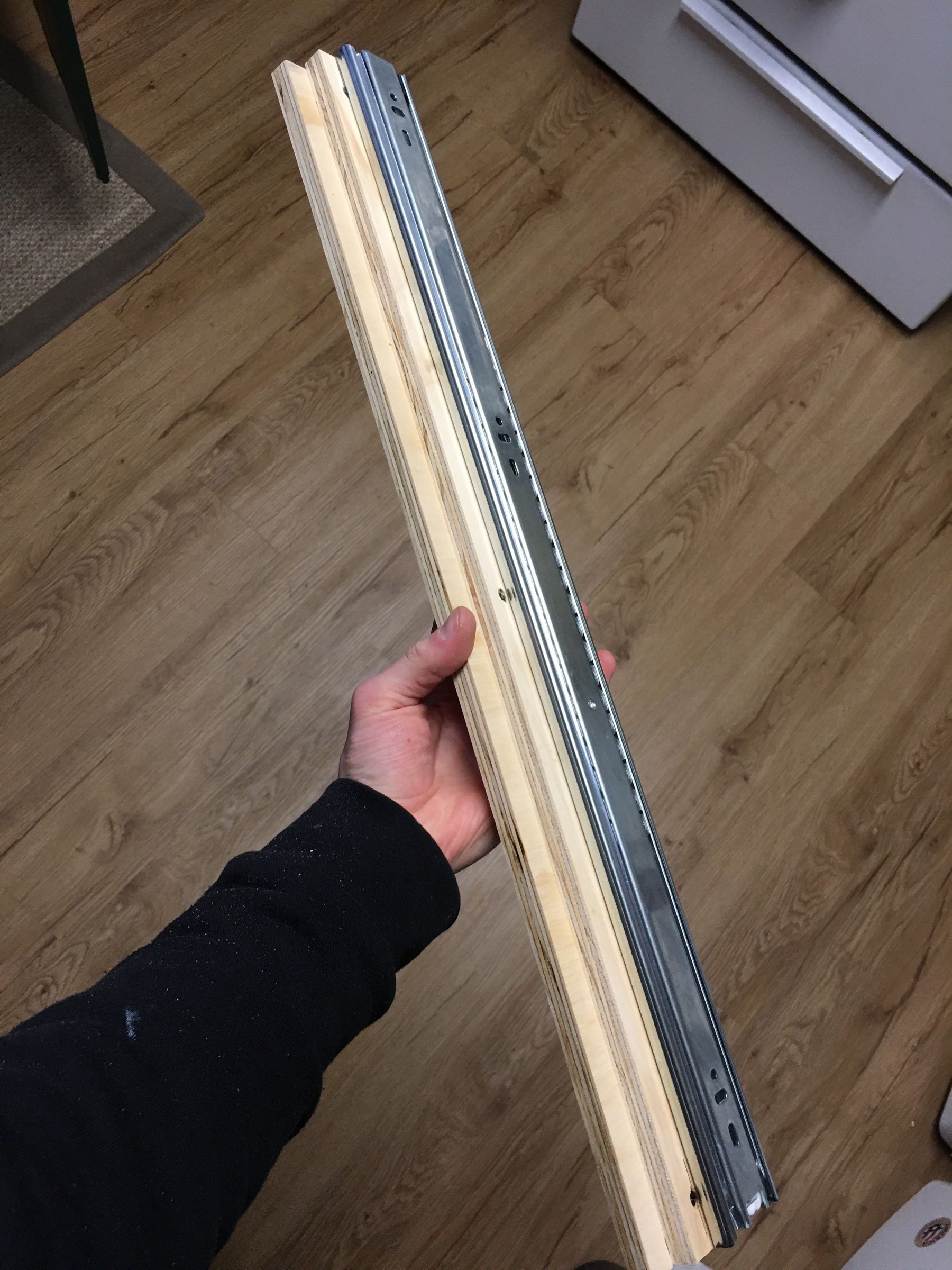 Slide Out Refrigerator Cabinet : 10 Steps (with Pictures) - Instructables