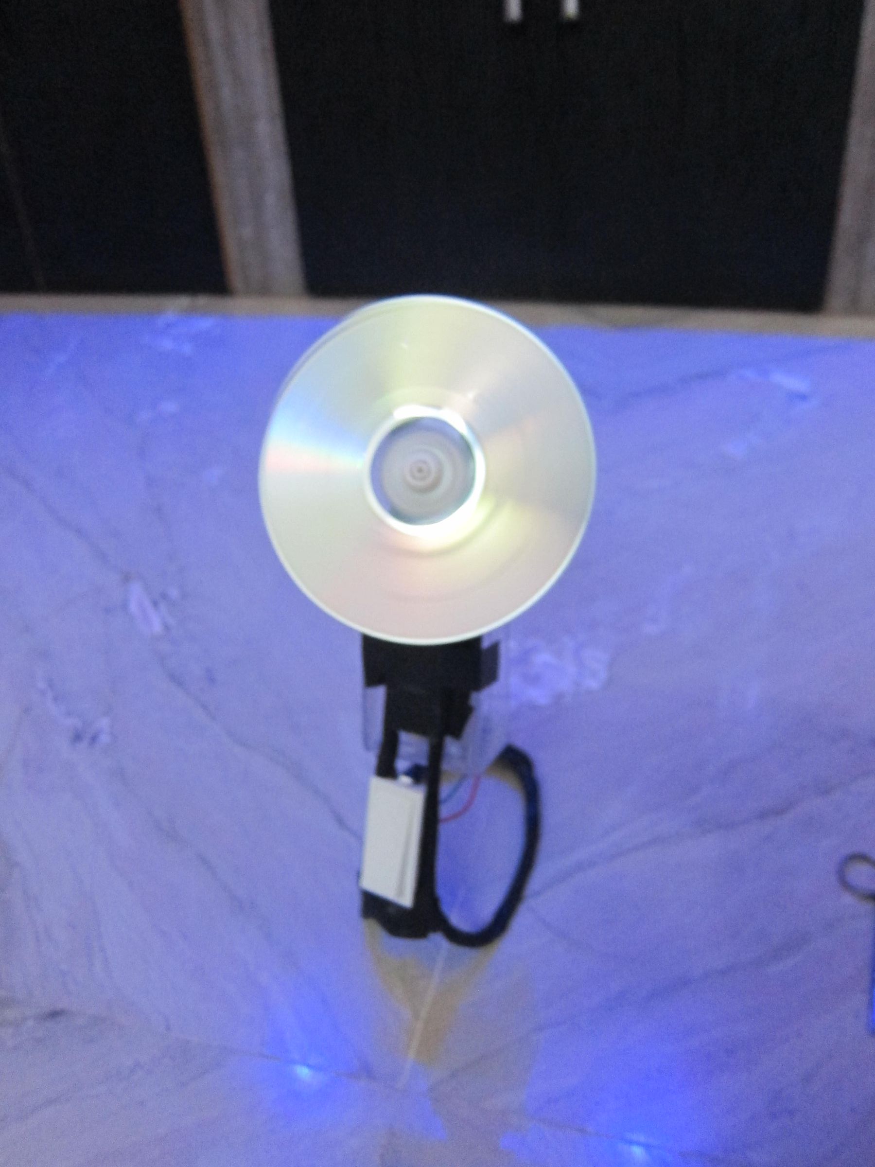 DIY Homemade CD Fan Using Battery and Motor : 5 Steps - Instructables