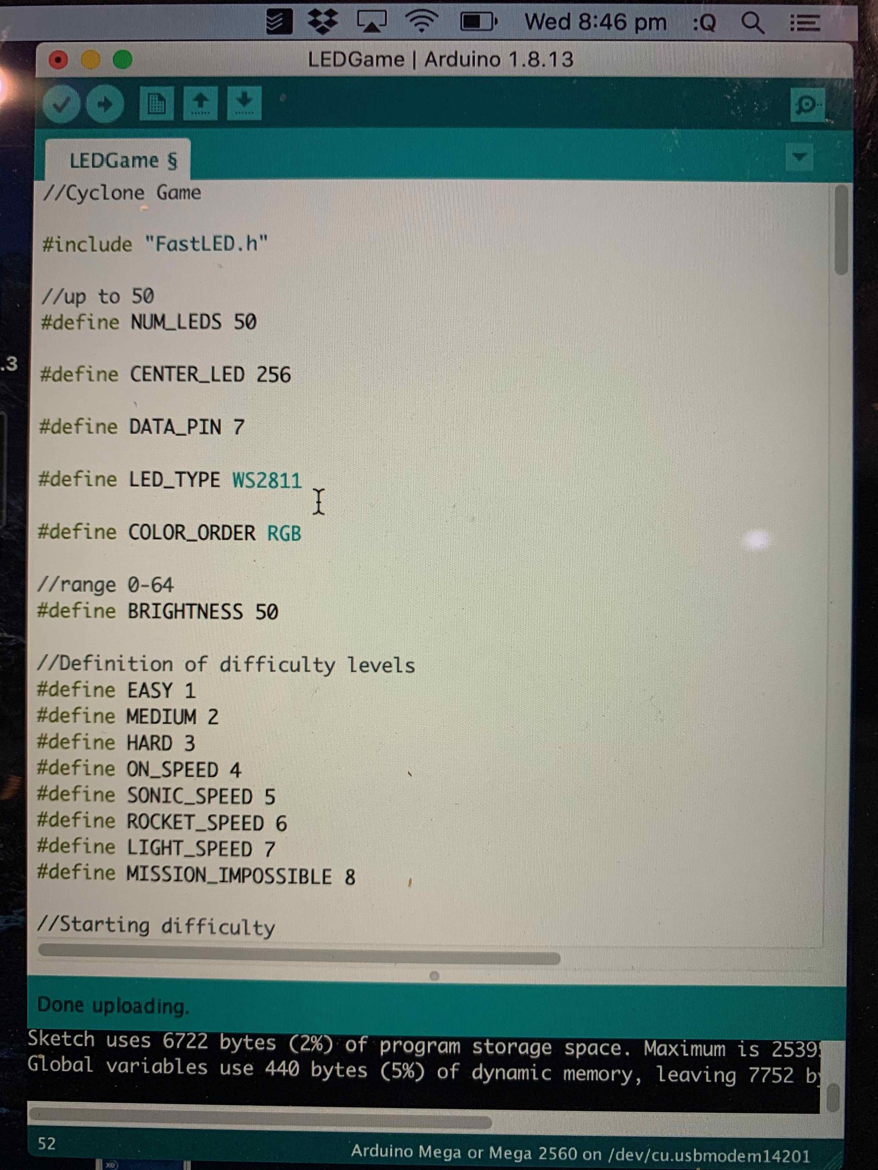 Cyclone LED Arcade Game : 4 Steps - Instructables