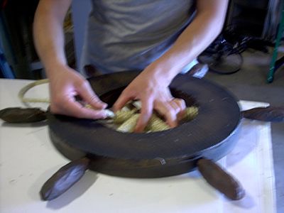 My Pirate Costume Ship's Wheel!! : 12 Steps (with Pictures) - Instructables