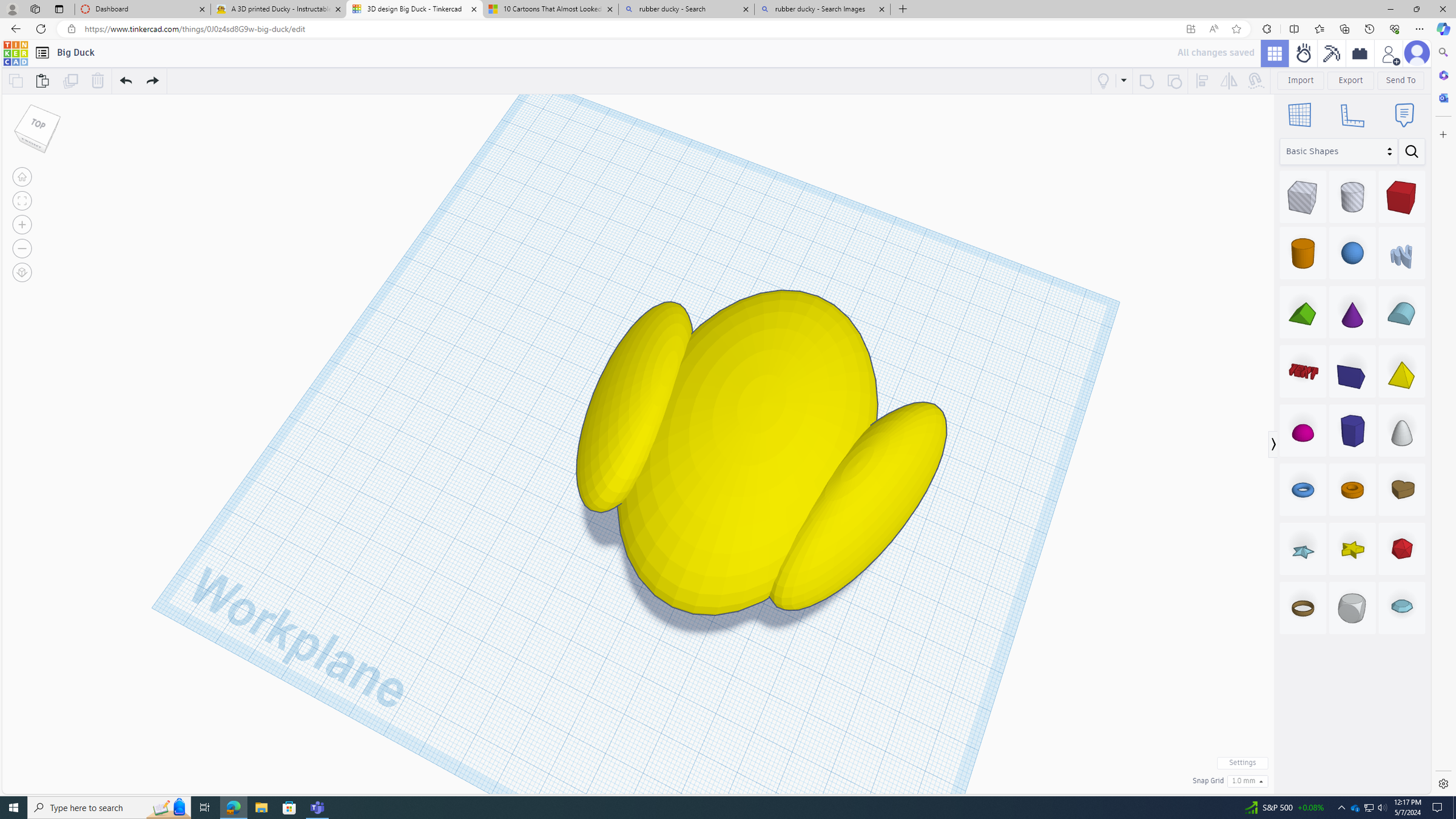 A 3D Printed Ducky Decoration : 7 Steps - Instructables