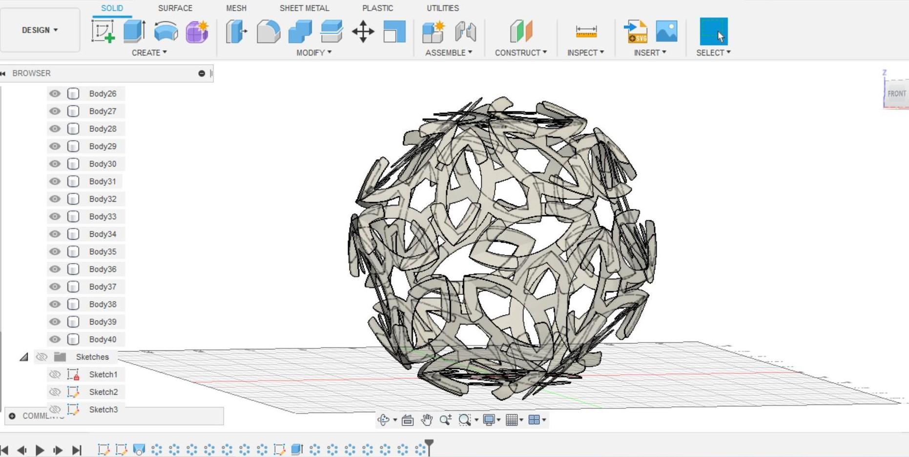 Interlocking Icosahedron Light Shade : 9 Steps (with Pictures ...