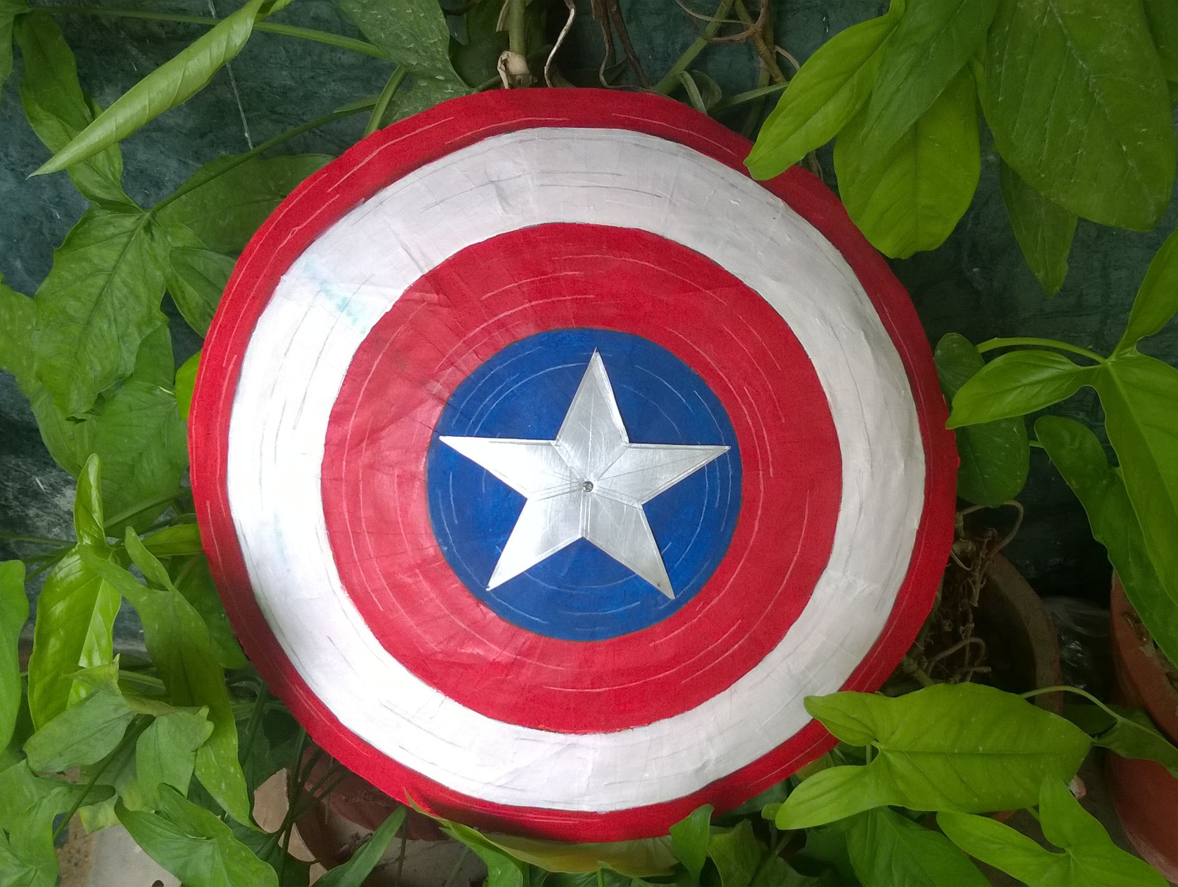 DIY Captain America's Shield : 7 Steps (with Pictures) - Instructables
