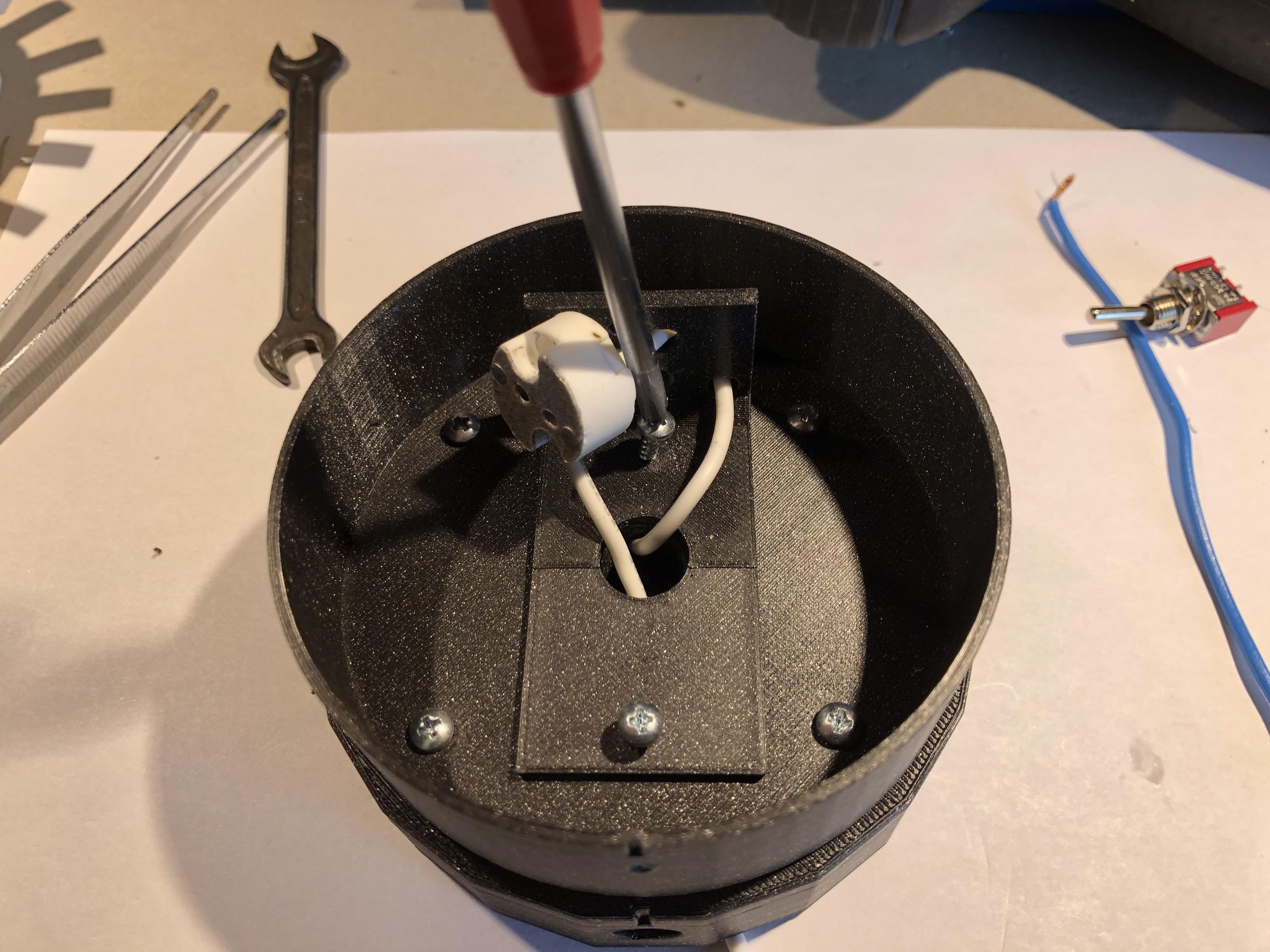 Lamp "Sunset" - LED 12V - 3D Printed : 6 Steps (with Pictures ...