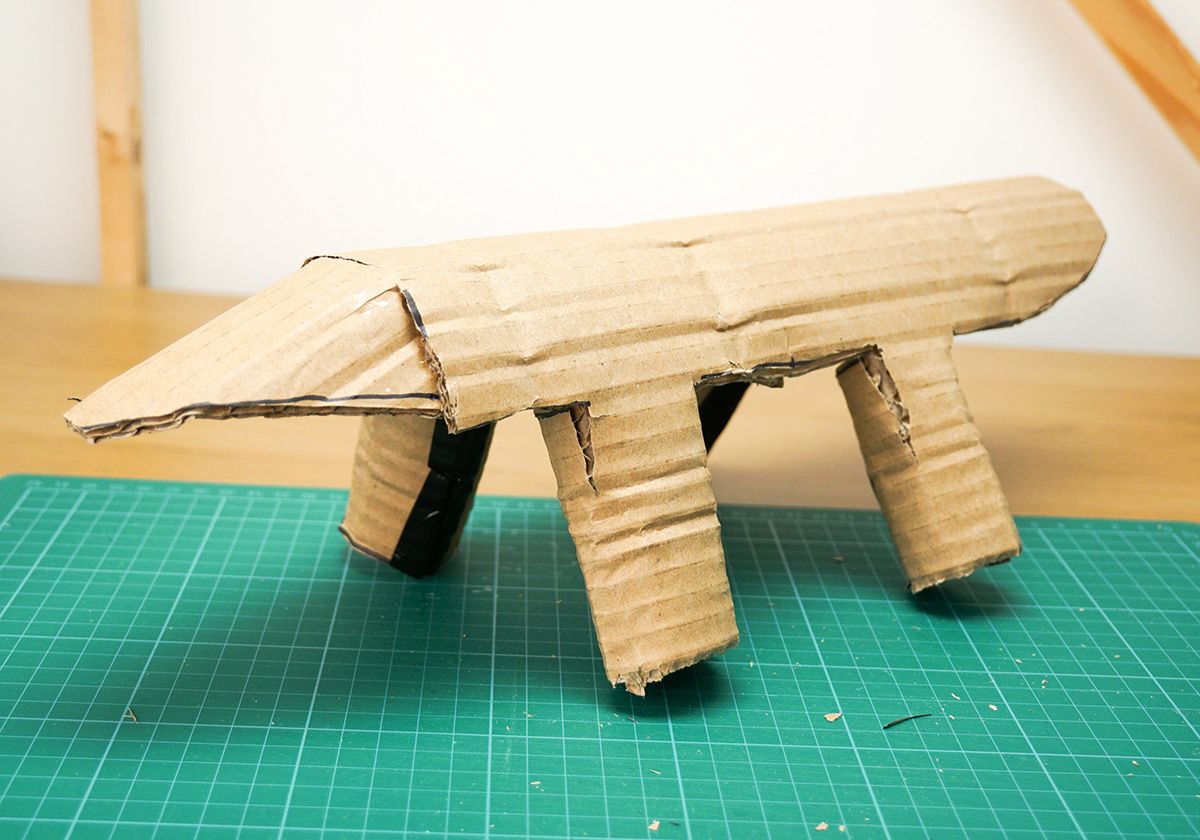 DIY Cardboard Pangolin | Sculpt an Armoured Animal With Recycled Card ...