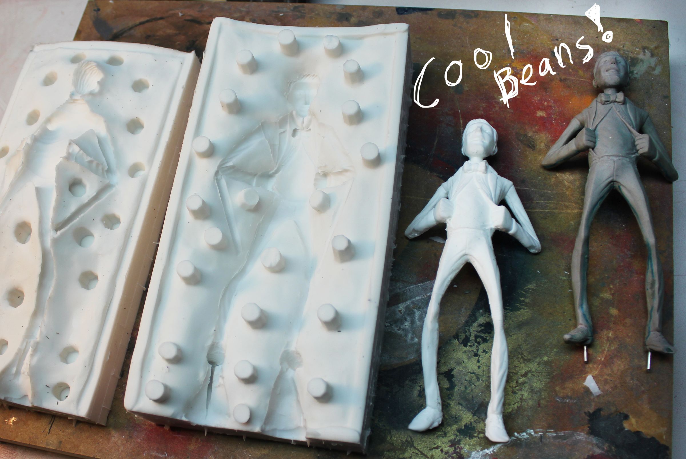 Make a Mold for Your Sculpt or 3D Print! : 24 Steps (with Pictures ...