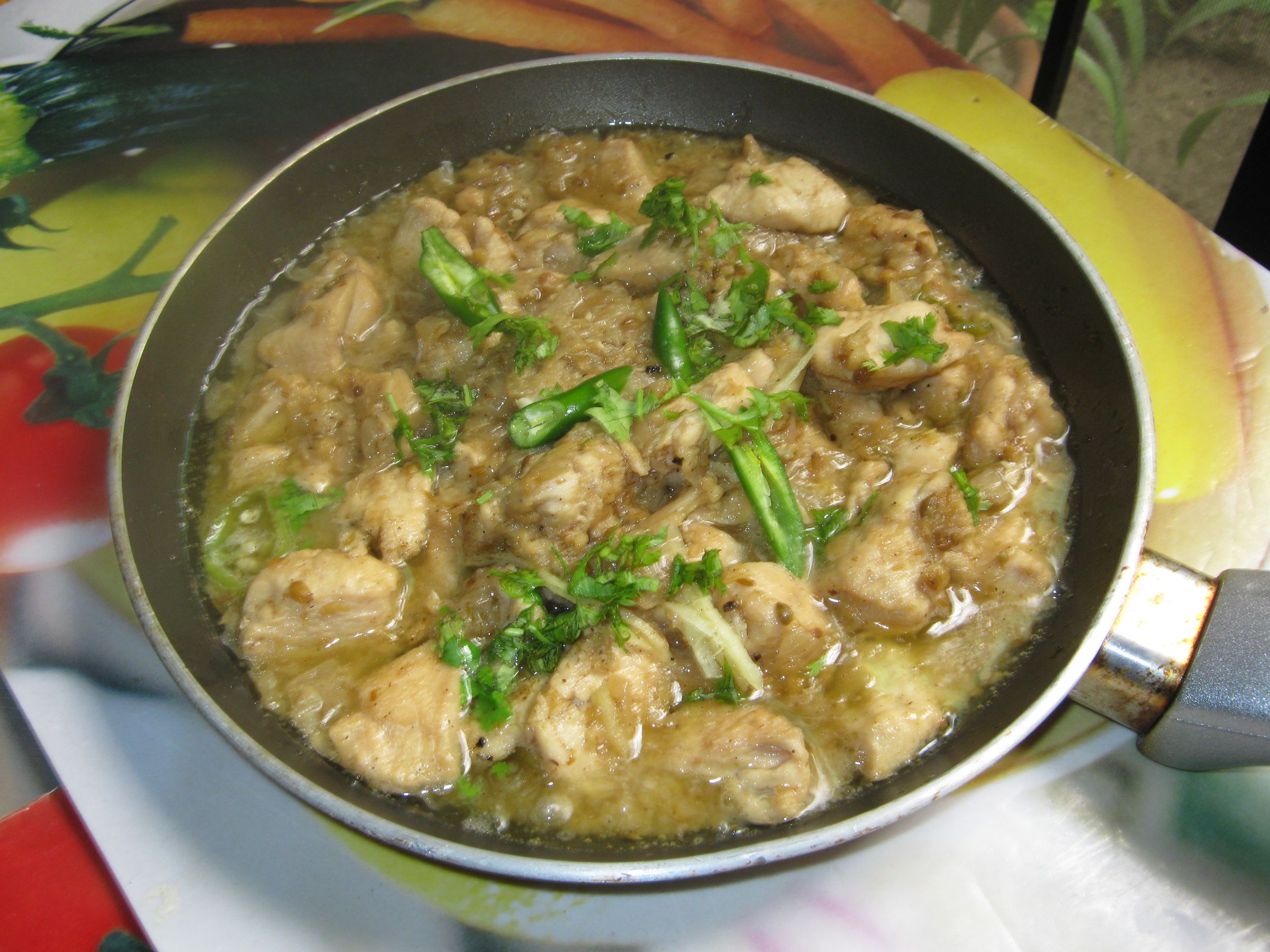 Pakistani White Chicken Boneless Handi : 7 Steps (with Pictures ...