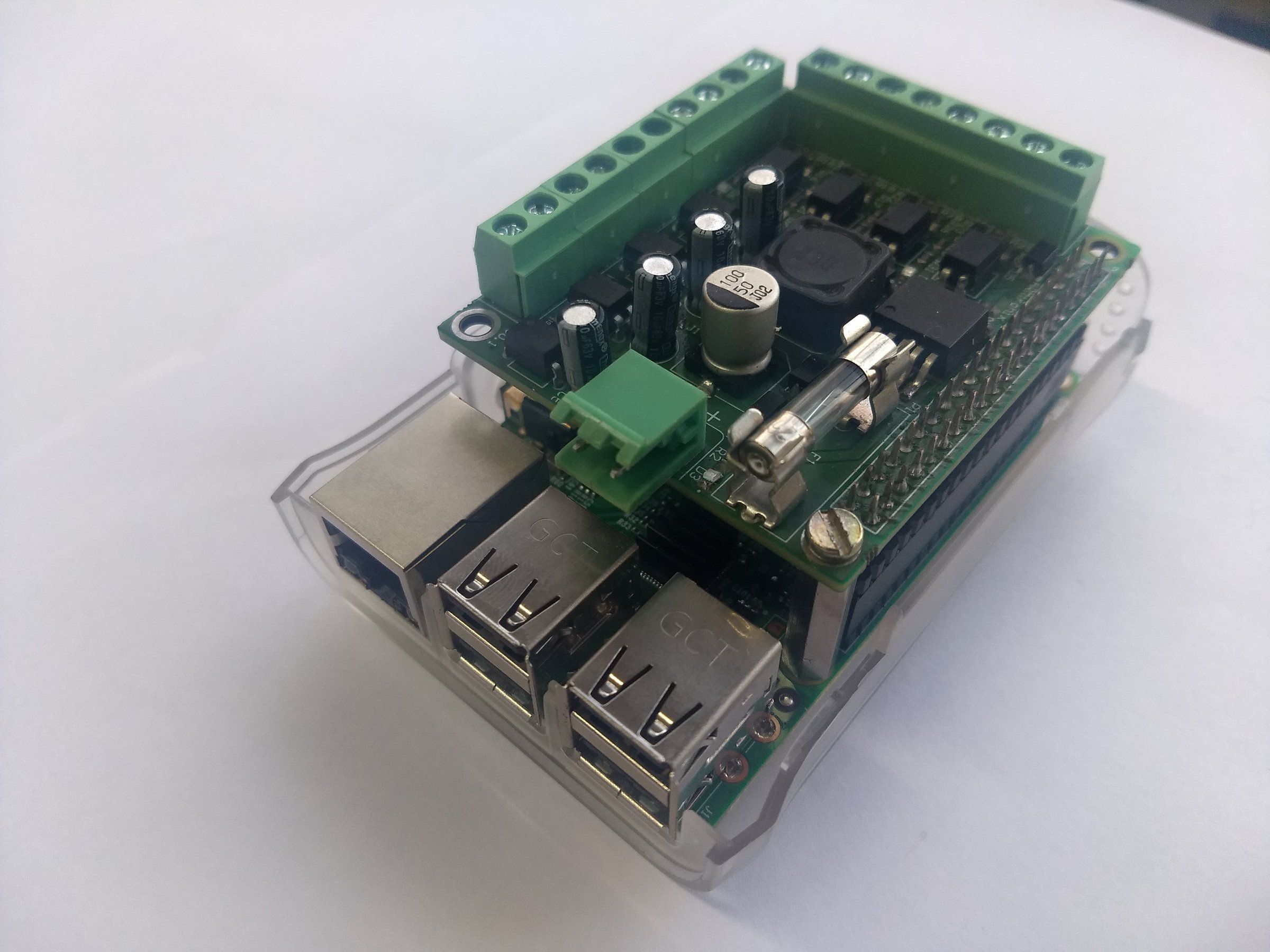 Raspberry Pi Isolated GPIO Board With 12-24VDC to 5VDC Power Supply : 3 Steps (with Pictures ...