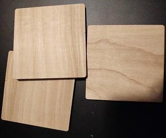 Simple Wooden Coasters : 4 Steps - Instructables