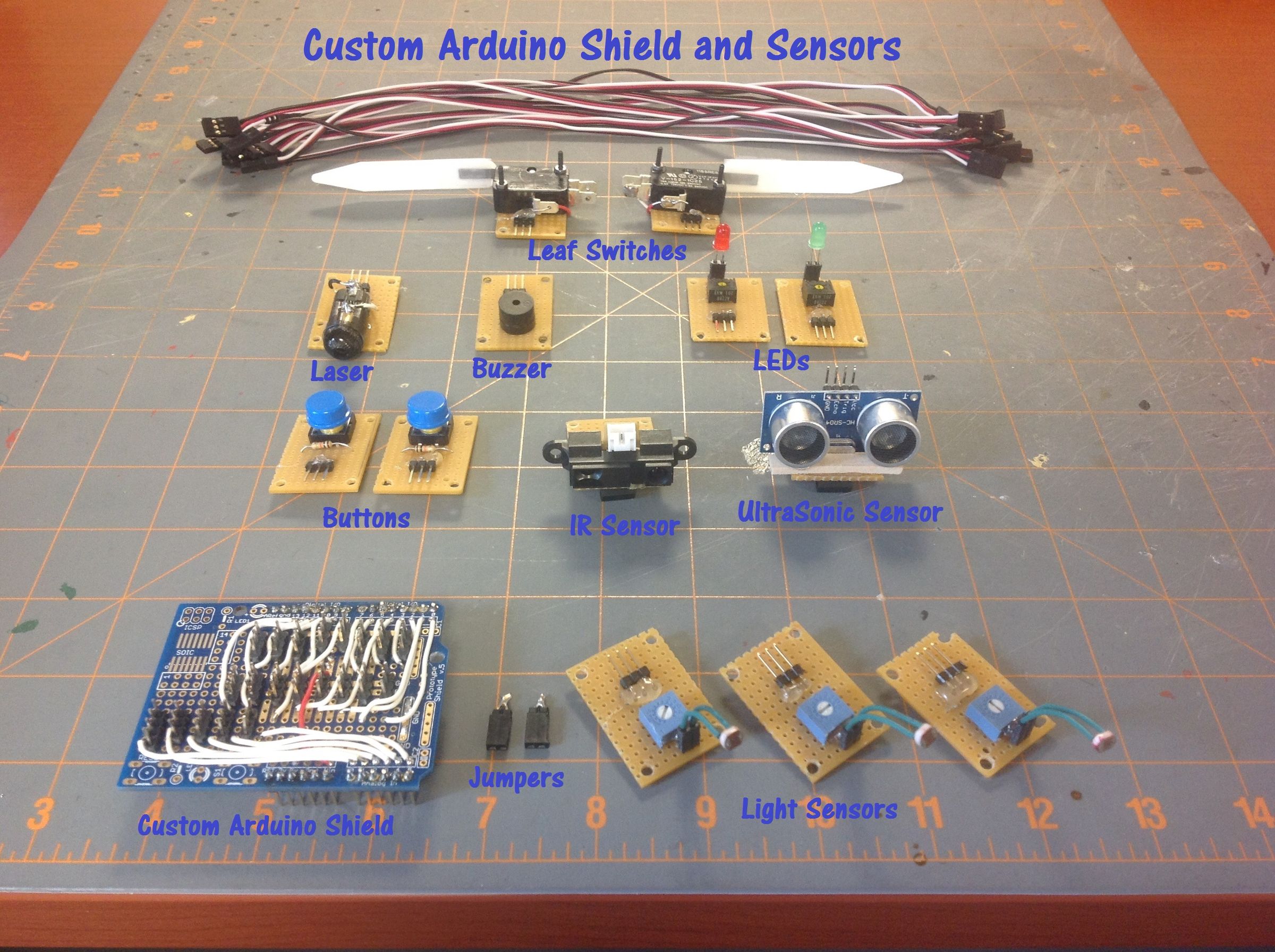Custom Arduino Shield and Sensors : 10 Steps (with Pictures ...